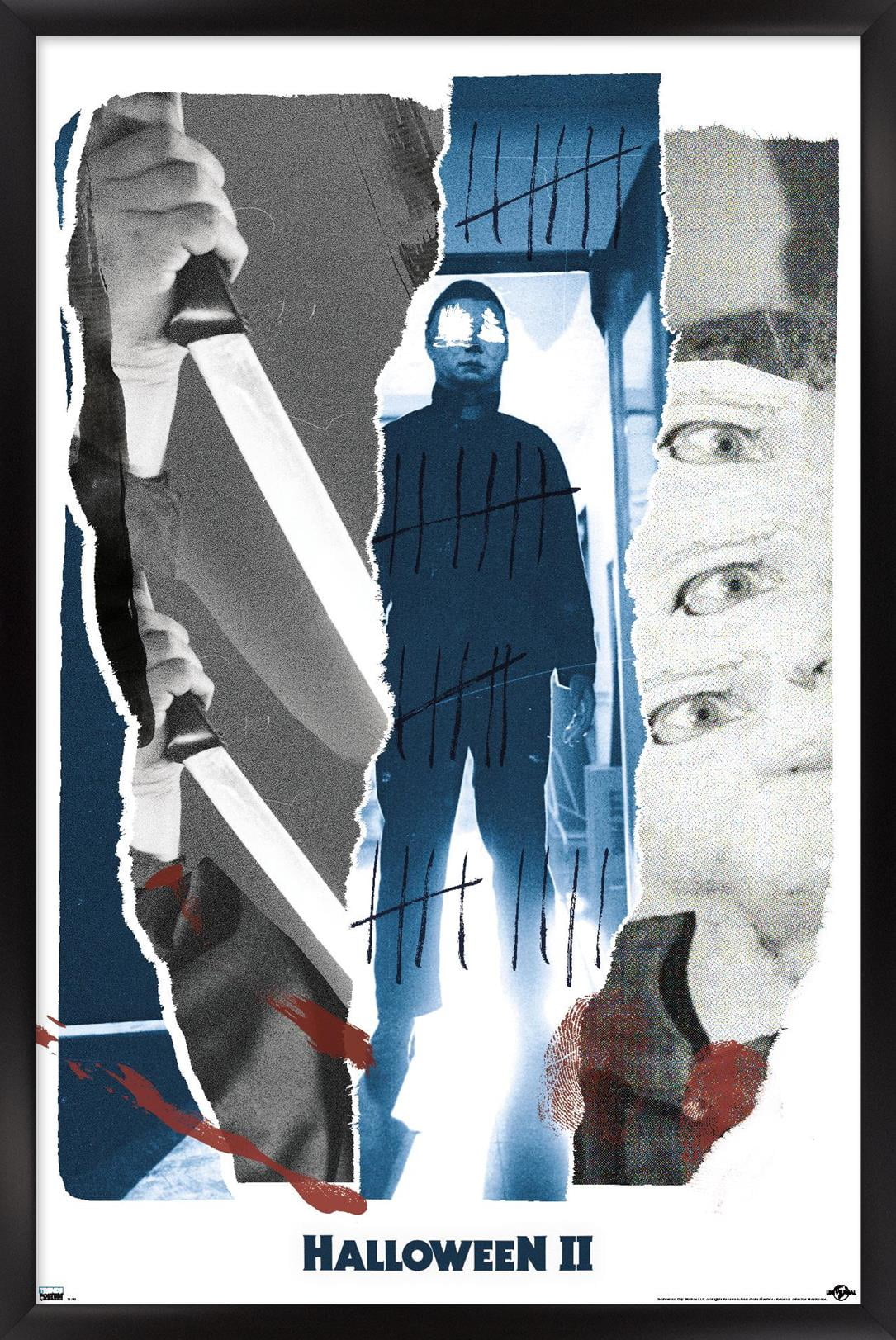 Halloween II - Knife Wall Poster, 22.375" x 34" Framed - Walmart.com