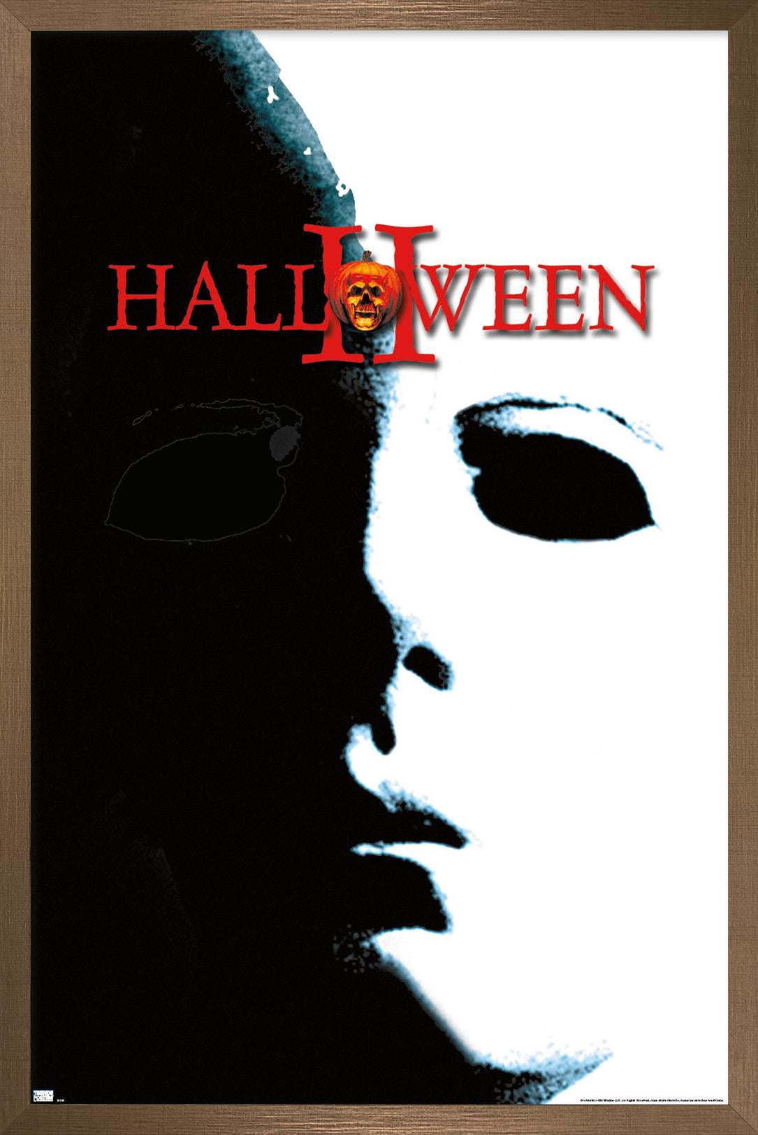 Halloween II - One Sheet Wall Poster, 22.375" x 34" Framed - Walmart.com