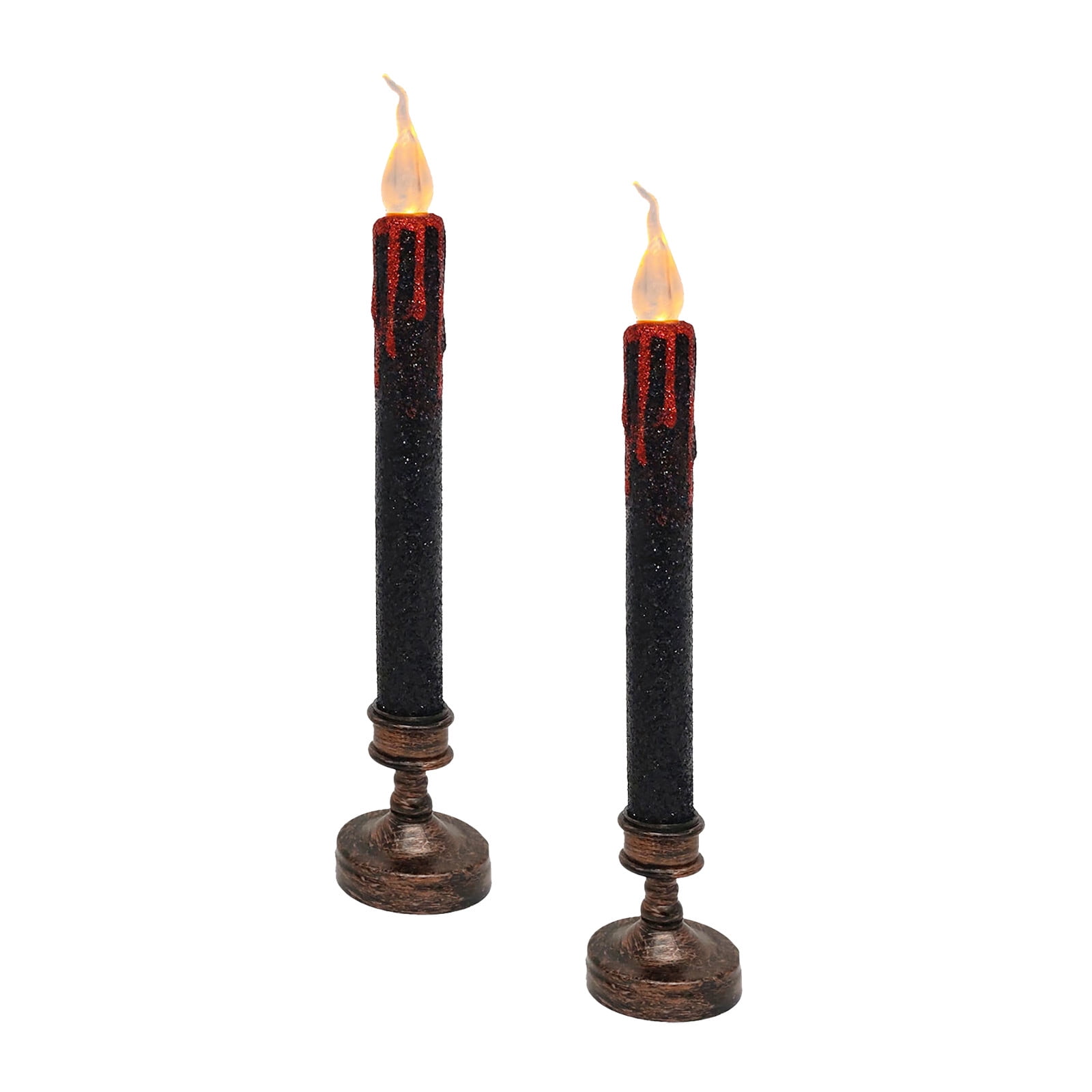 Halloween Indoor And Outdoor Of Decorated Courtyard Black Bottom Long ...