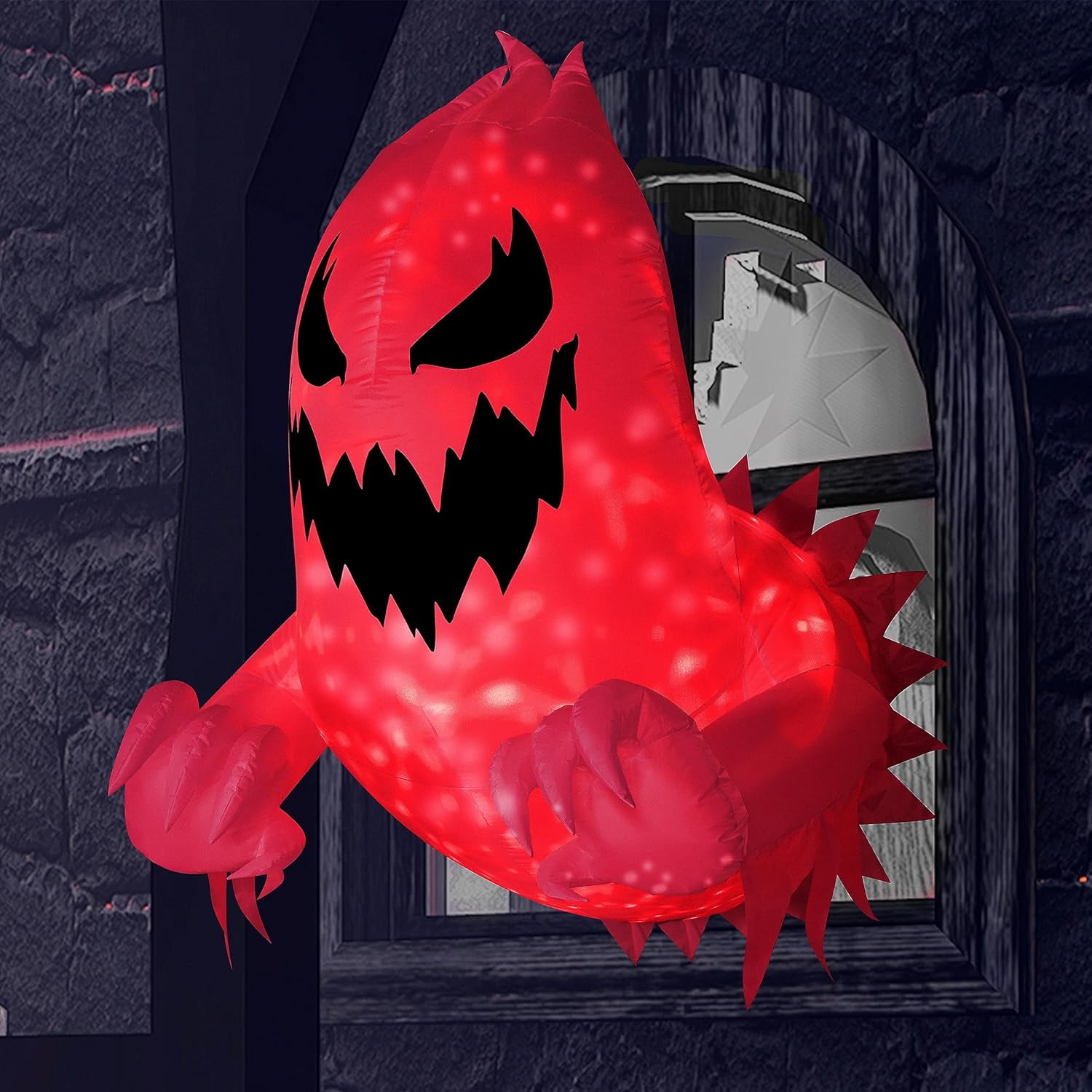 Halloween Inflatable Scary Flying Ghost Broke Out from Window ...