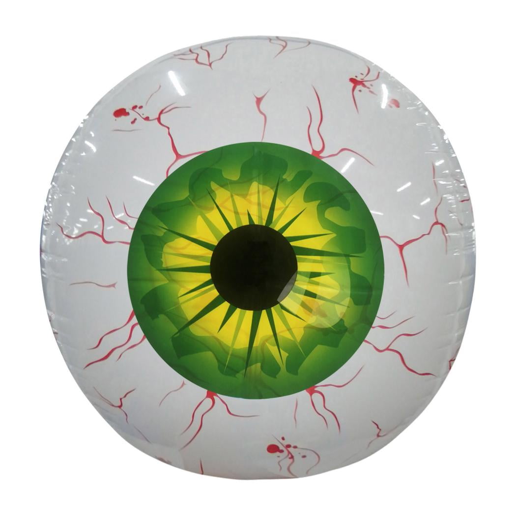Halloween Inflatables, Bloodshot Eyeball Decorations - 55" Waterproof ...