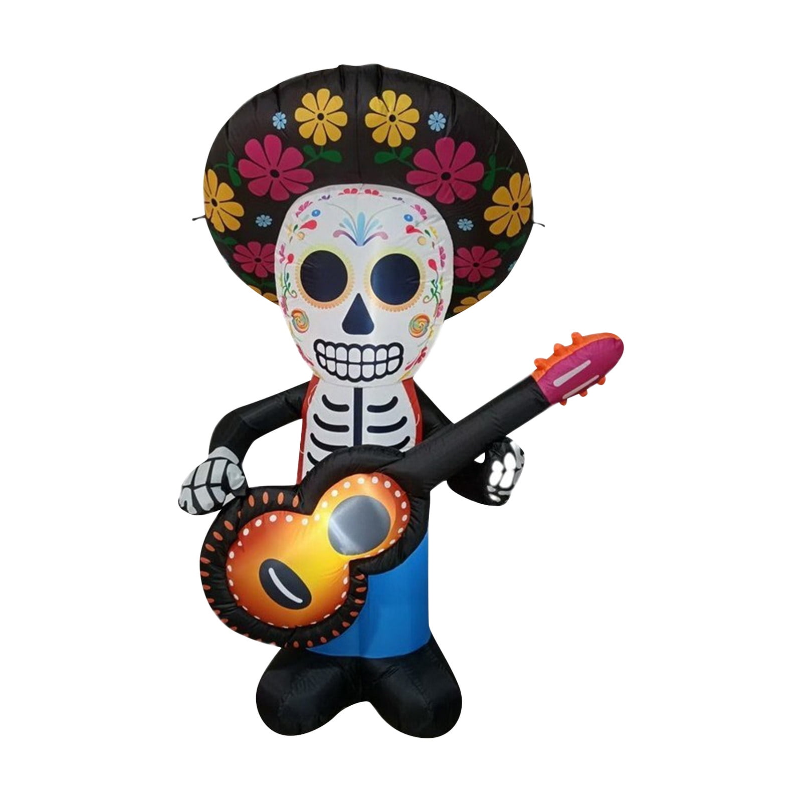 Halloween Inflatables with Built-In Led Light, Witch Hat Design, 10Ft ...