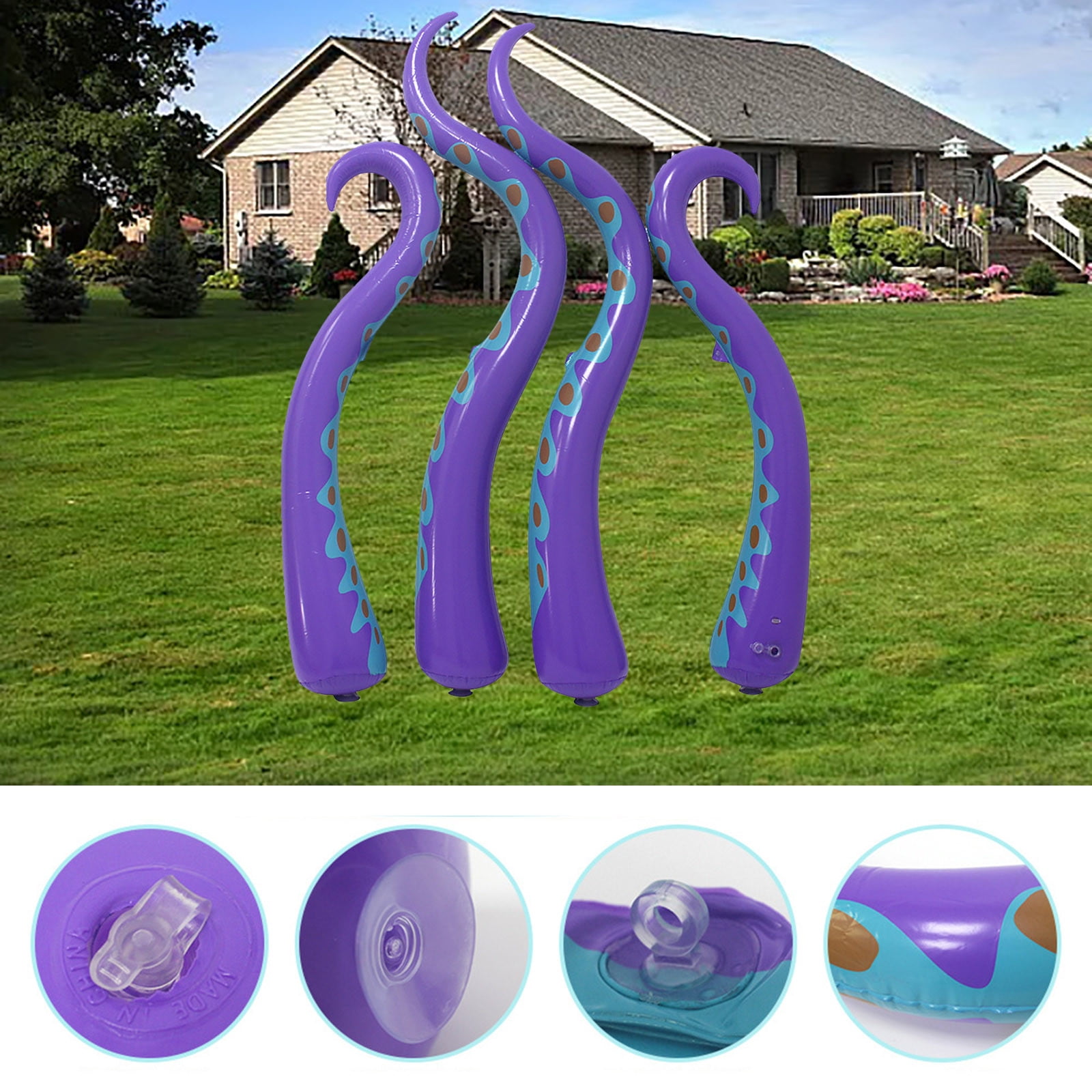 Halloween Inflatables Outdoor Decorations Blow Up Yard Garden Window ...