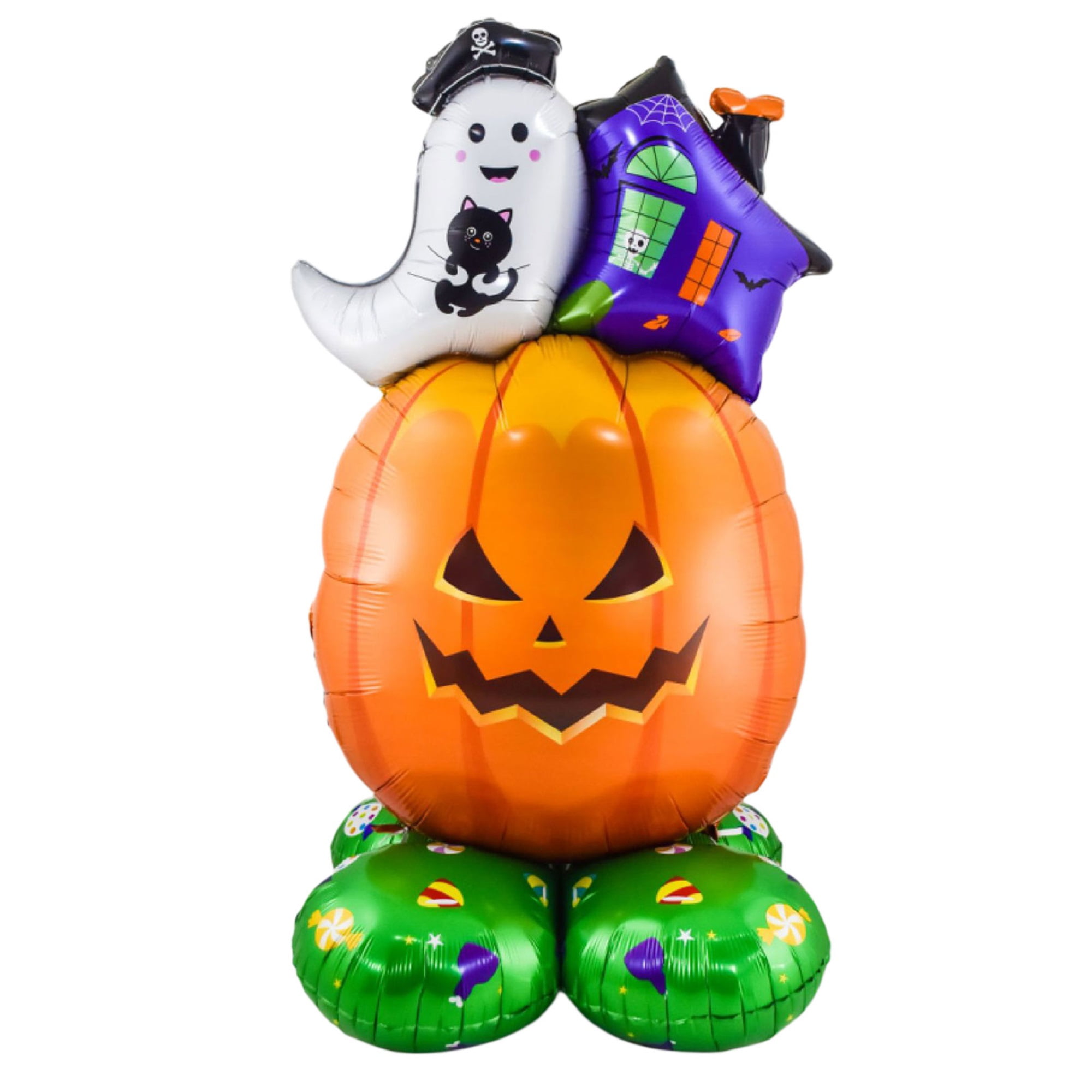 Halloween Inflatables Stacked Decoration, Halloween Blow Up Yard Decor ...
