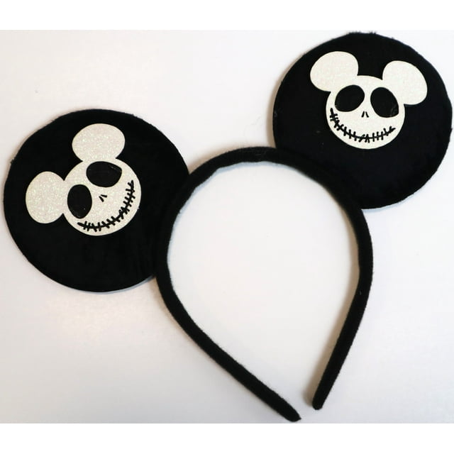 Halloween Jack Boy Minnie Ears White Mickey Halloween Ears White Boy ...