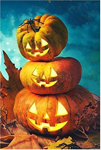 Halloween Jack-O-Lanterns Fall House Flag - 28 X 40 inch, Double Sided ...