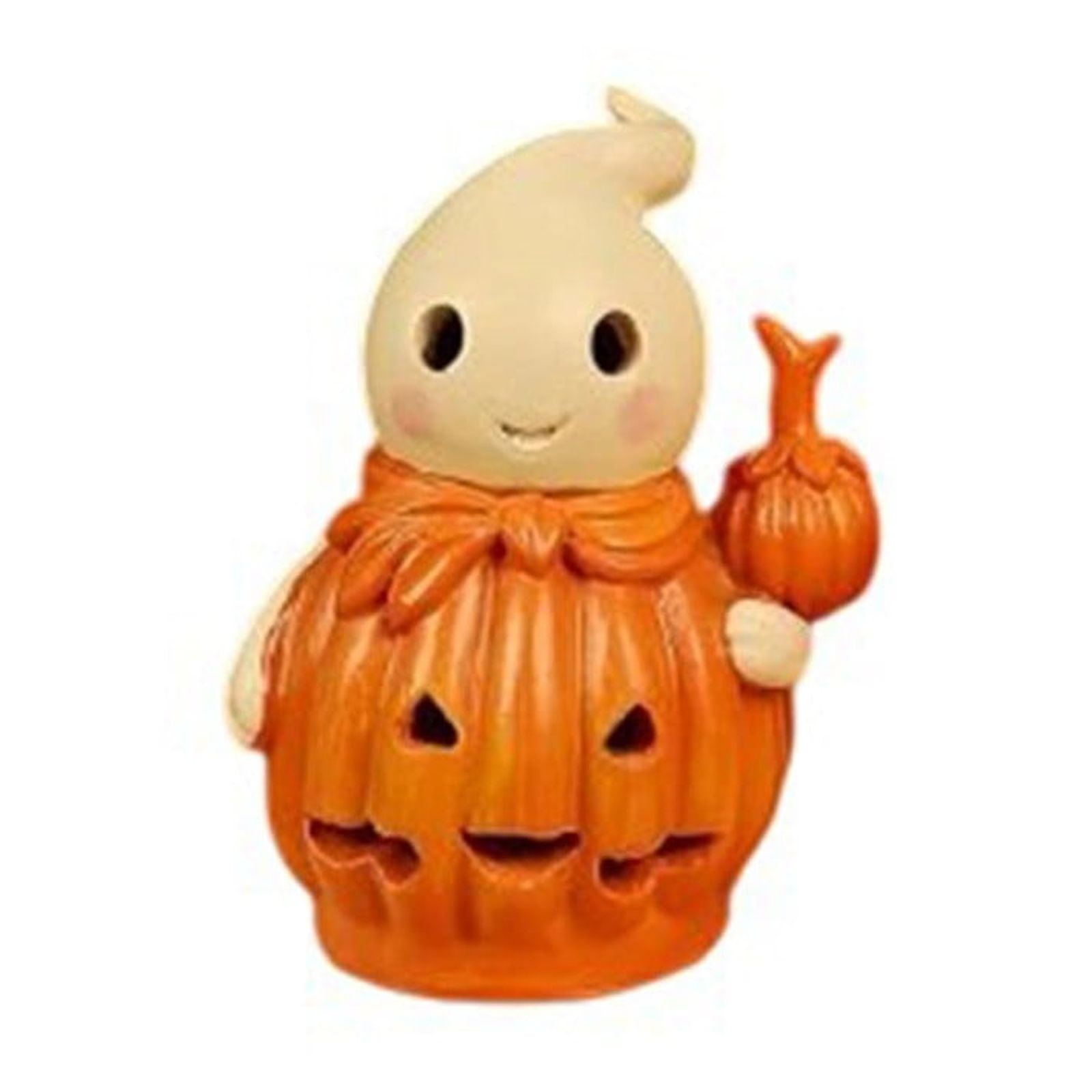Halloween Jack O Lanterns Ghost Tabletop Decorations, Lighted Mini ...