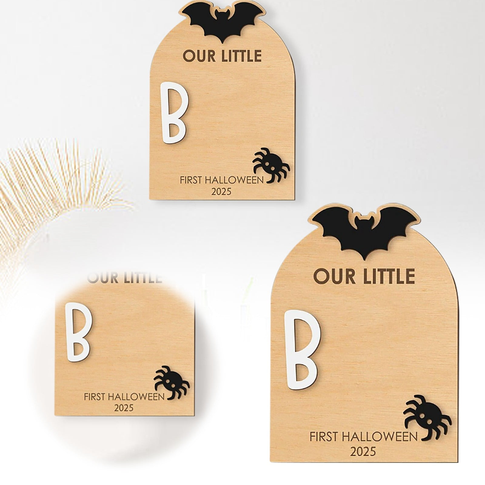 Halloween Keepsake DIY Baby Footprint Handprint Art Decoration Photo ...