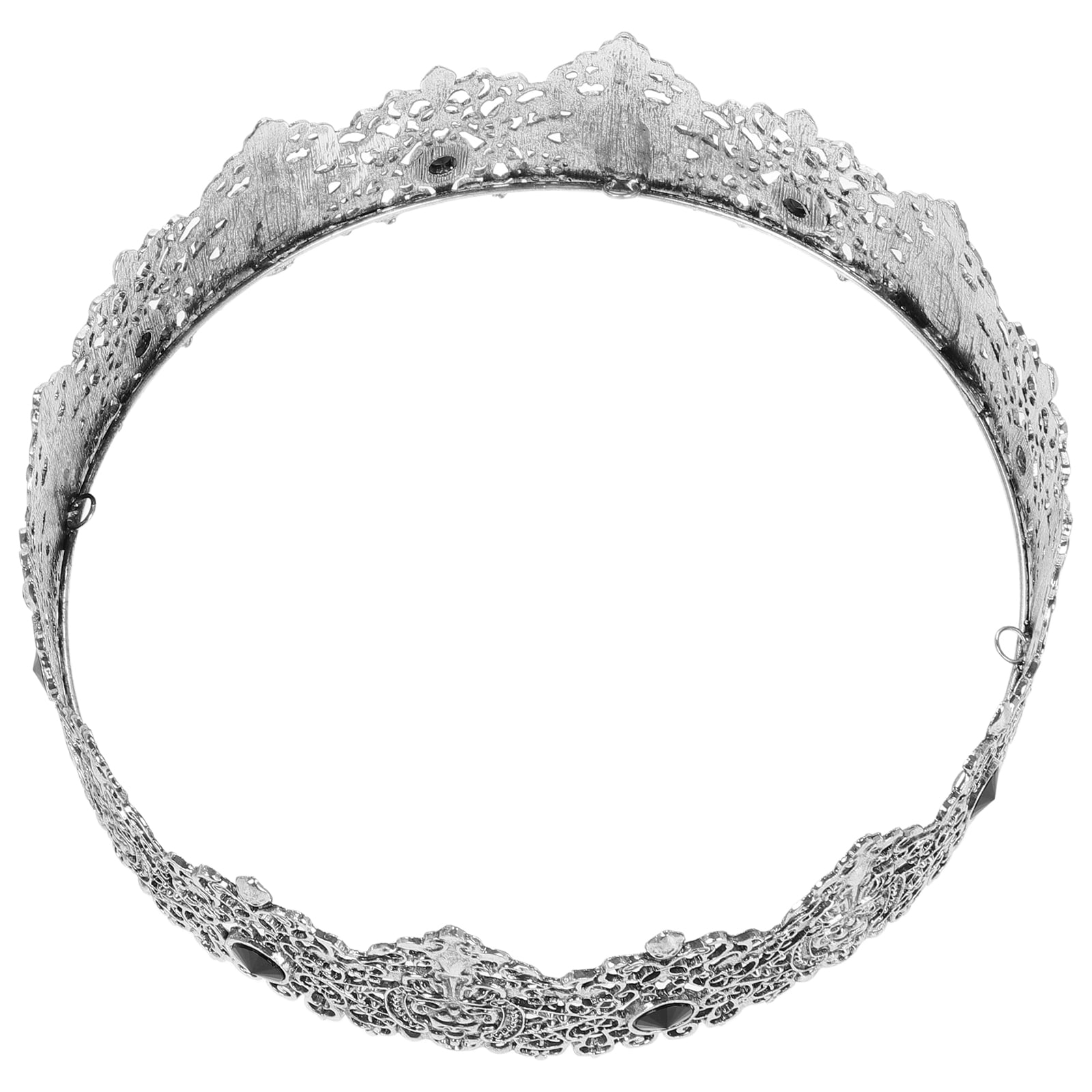 Halloween King Crowns Metal Prince Crowns Tiaras Birthday Party Hats ...