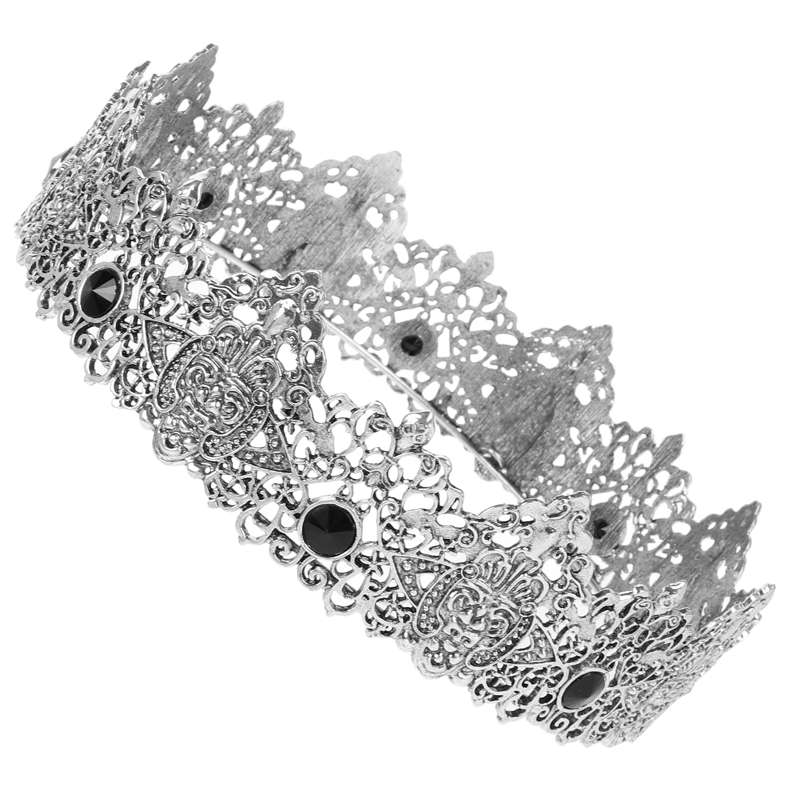 Halloween King Crowns Metal Prince Crowns Tiaras Birthday Party Hats ...