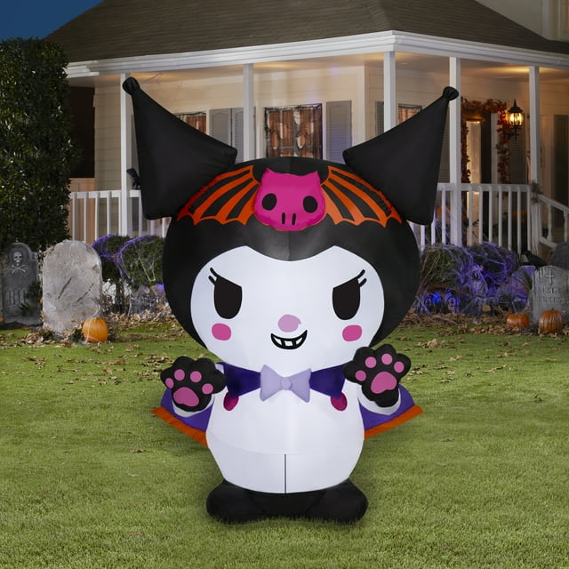 Halloween Kuromi Hello Kitty Airblown Yard Inflatable by Sanrio and ...