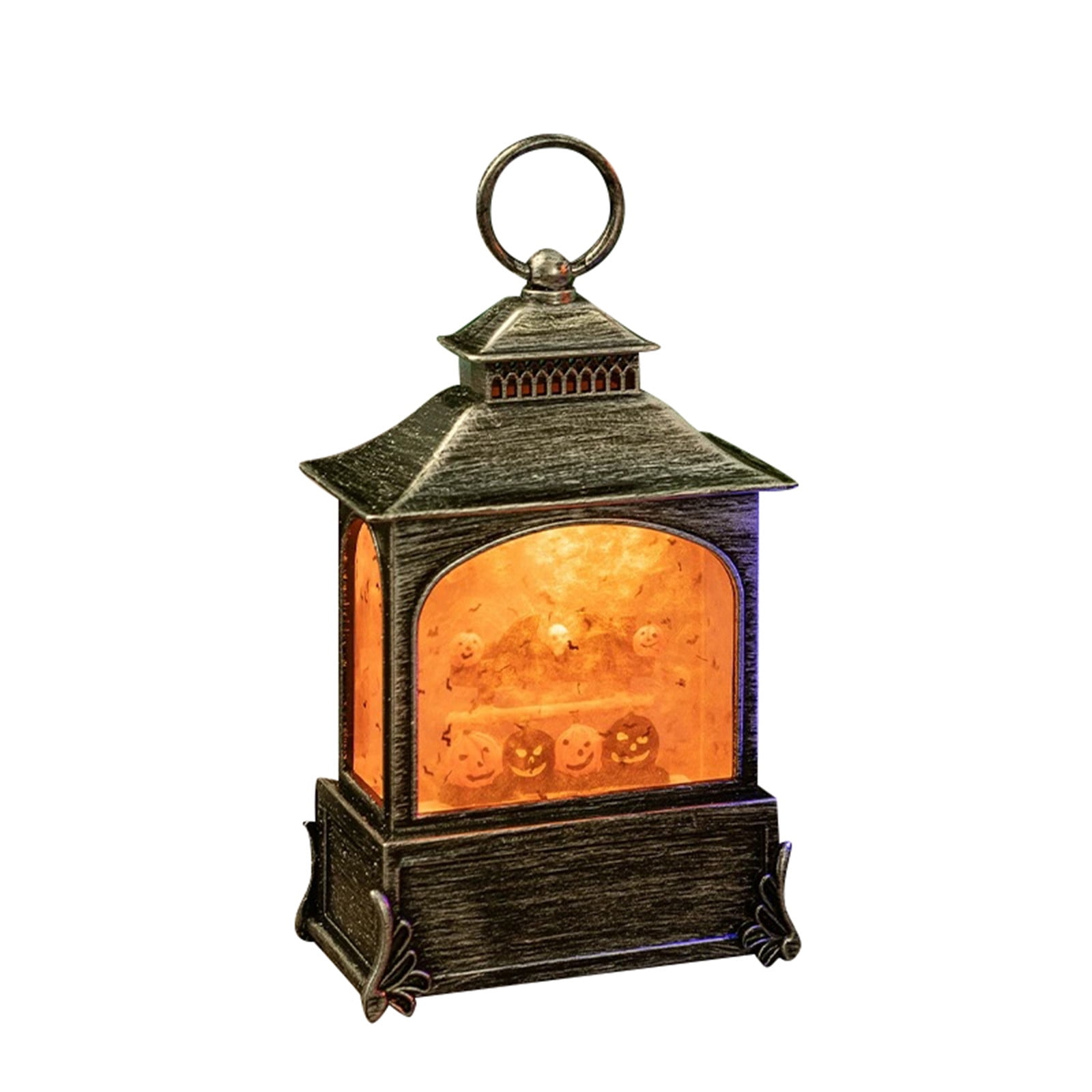 Halloween LED Decorations Ghost Town Scene with Floating Water Lantern ...