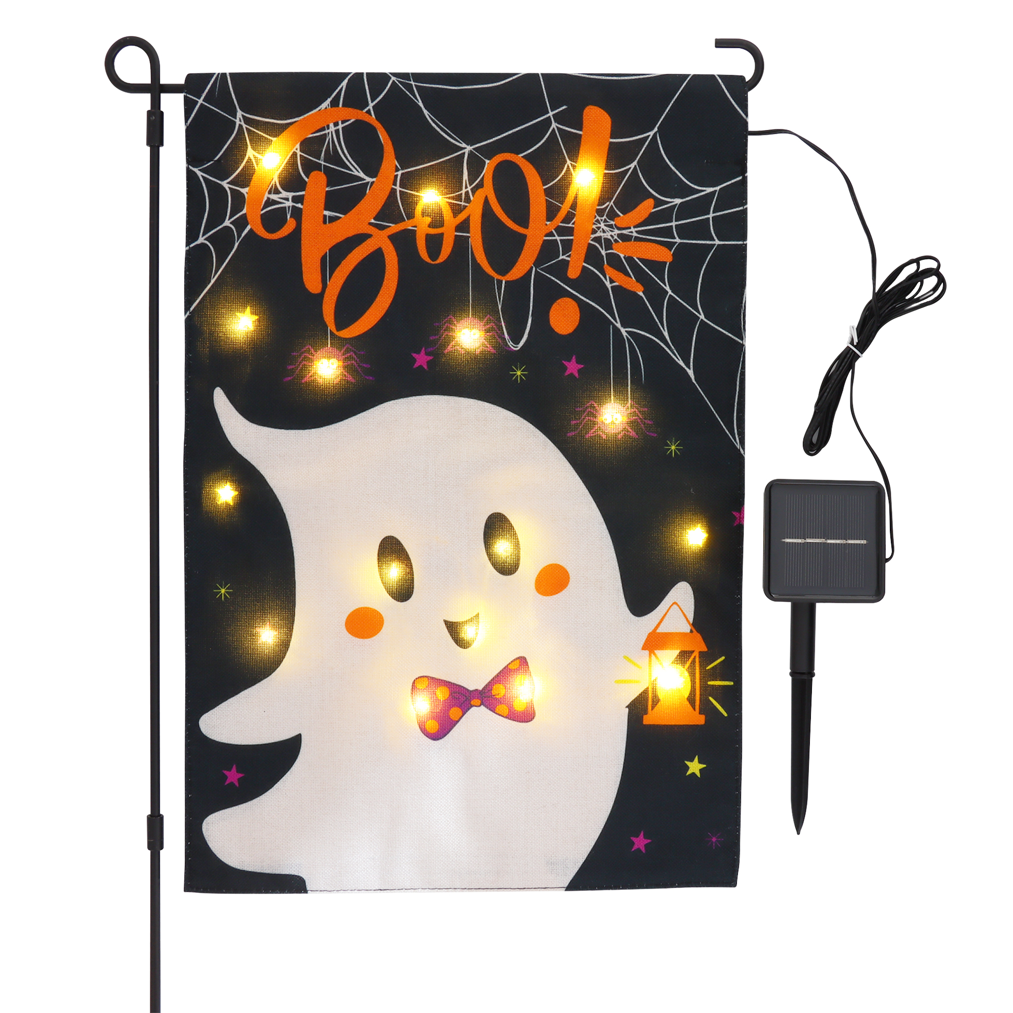 Toland Home Garden Halloween Gnome Fall Halloween Flag Double Sided ...