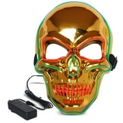 Gold Skull Mask
