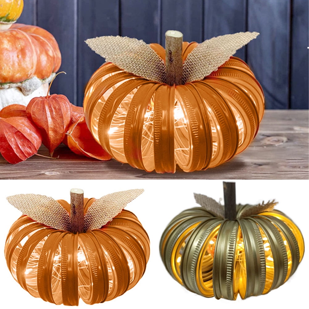 Halloween LED Pumpkin Battery-powered Pumpkin Decorations for Fall ...