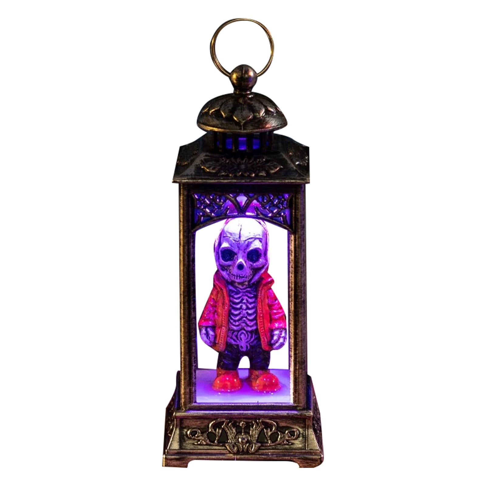 Halloween LED Skeleton Battery Operated Flameless Candle Light For ...