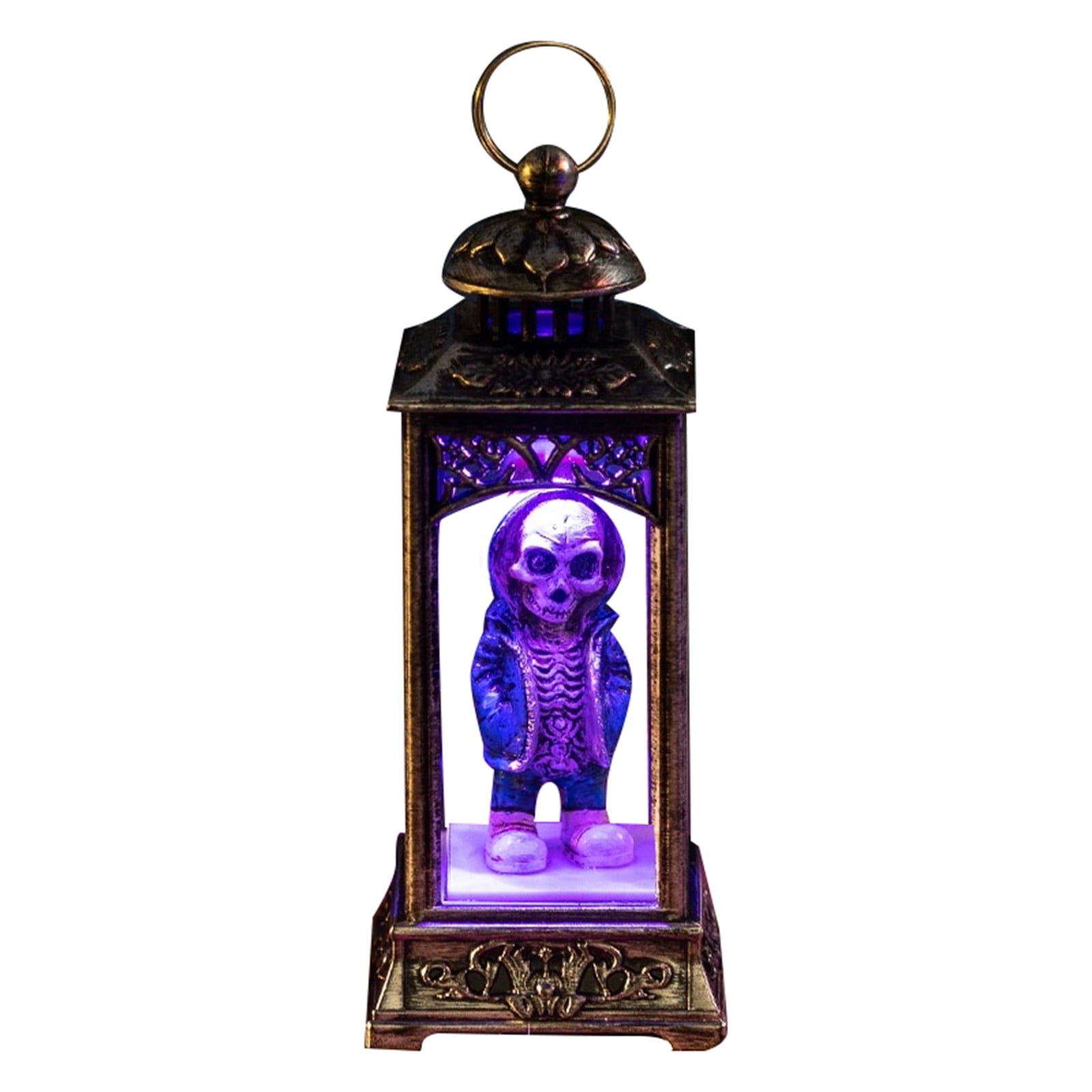 Halloween LED Skeleton Battery Operated Flameless Candle Light for ...