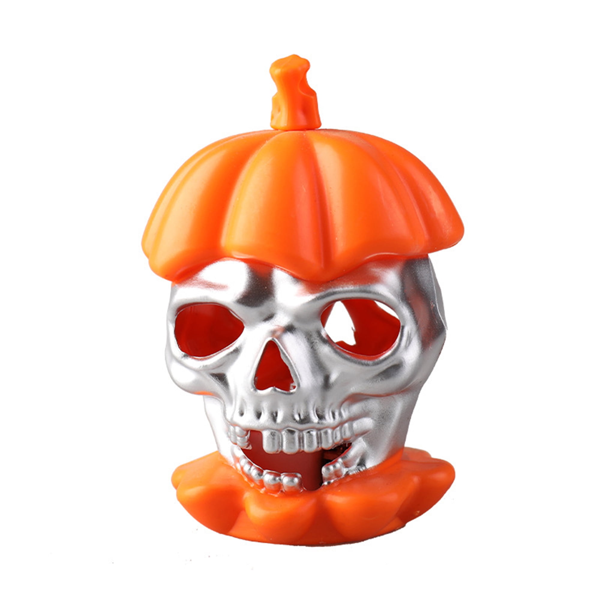 Halloween LED Skulls, Realistic Human Fake Skeleton Skulls Head for ...