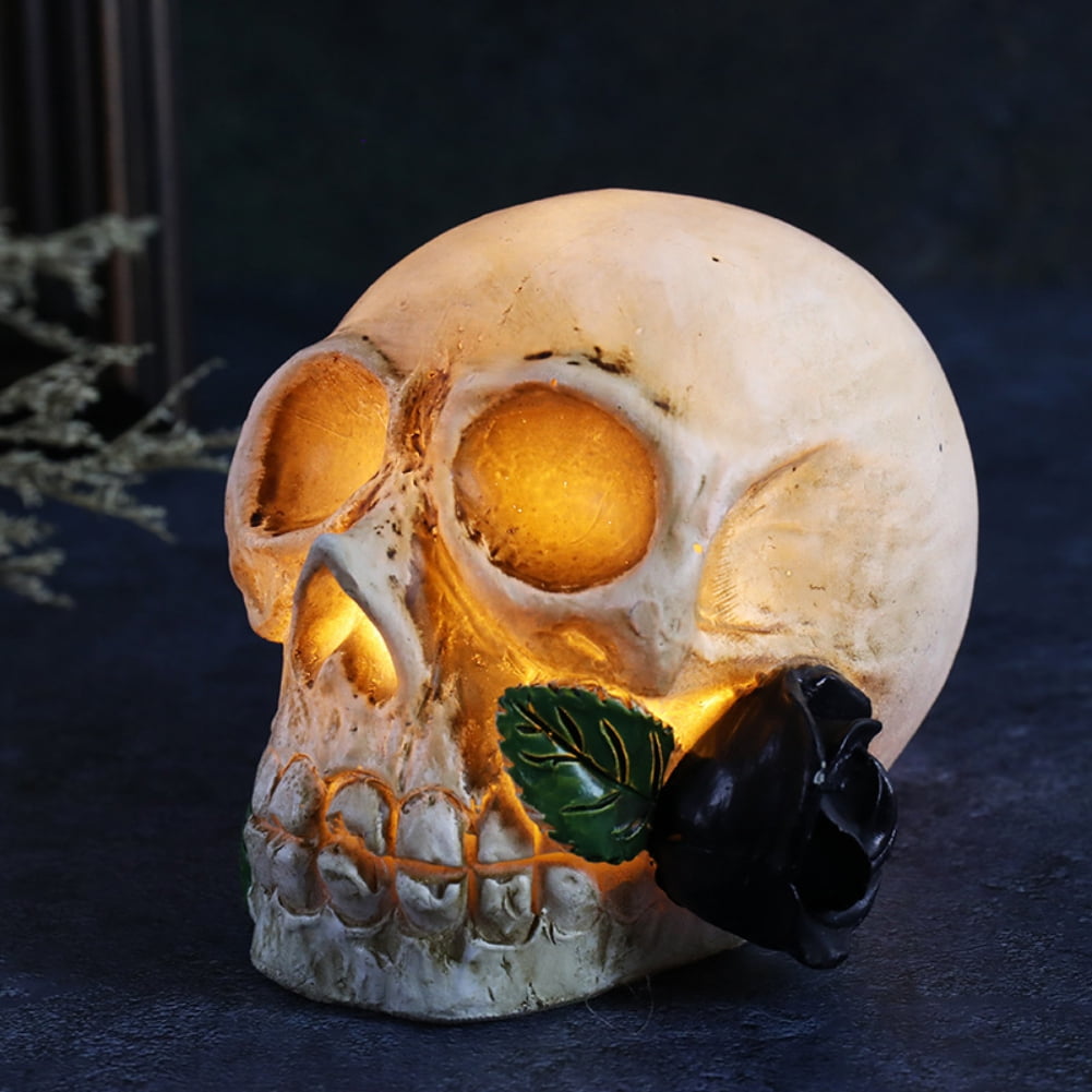 Halloween LED Skulls Skull For Halloween Decoration Human Skull ...