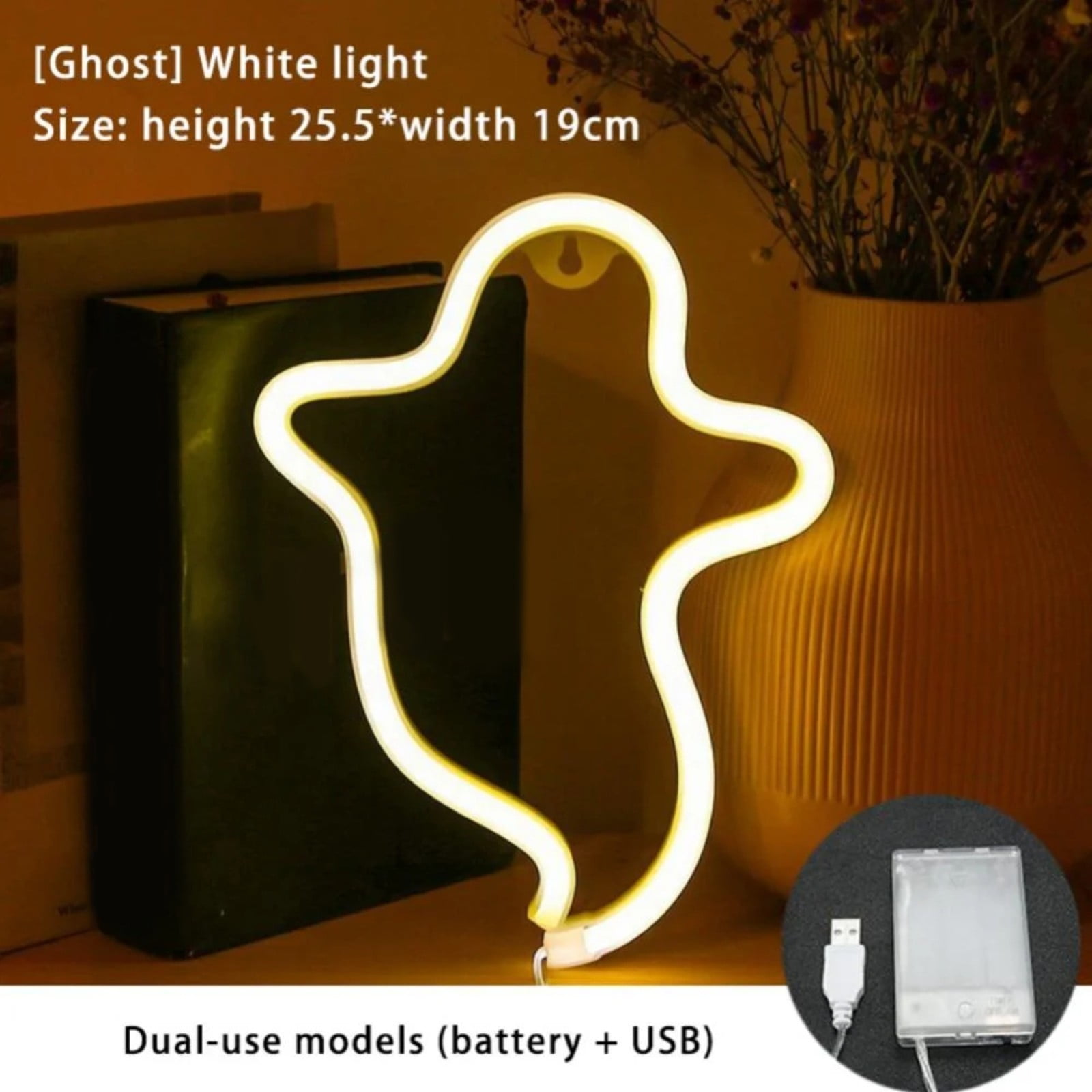Halloween LED neon signs for wall decorations, decorative lights, with ...