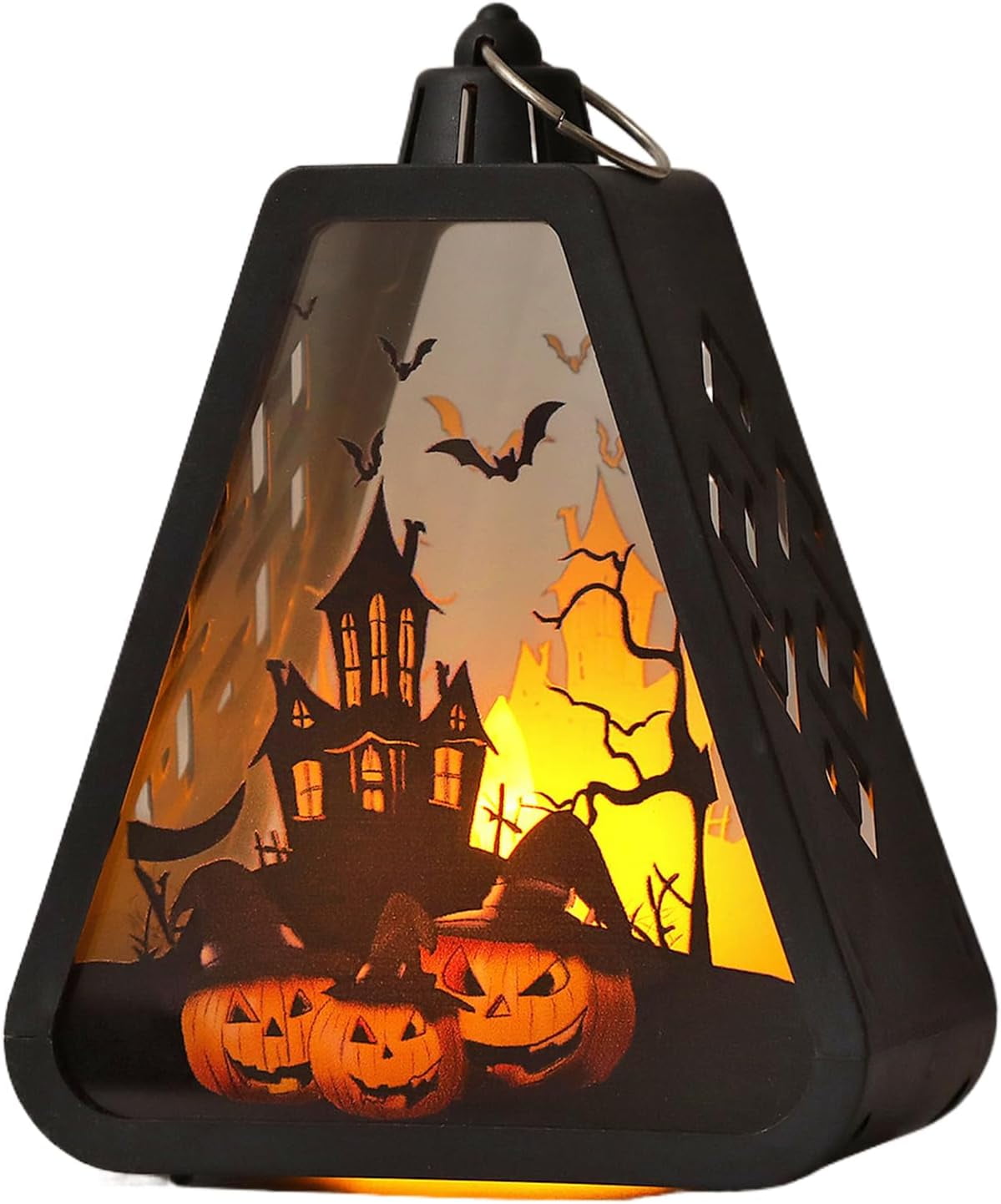 Halloween Lantern - LED Oil Lamp | Hanging Solar Garden Lanterns ...