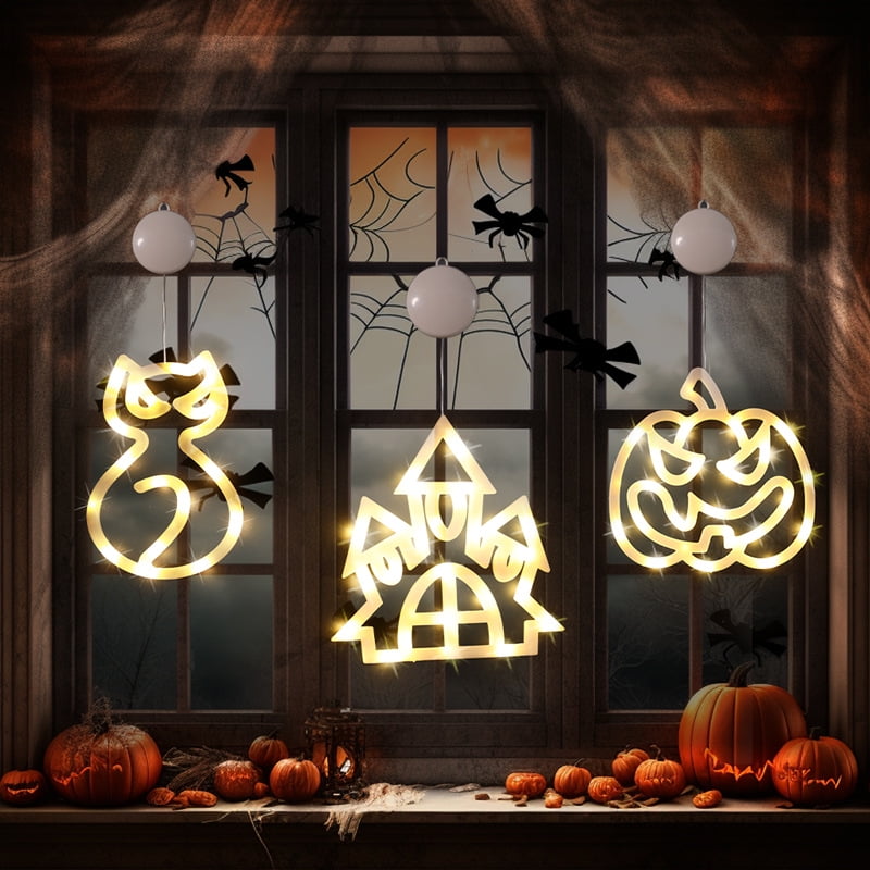Halloween Lantern LED Red Hanging Lanterns Good Luck Pendant Lantern ...