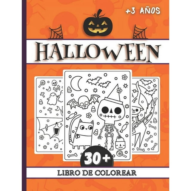 Halloween Libro de colorear: 30+ Páginas para Colorear - Monstruos ...