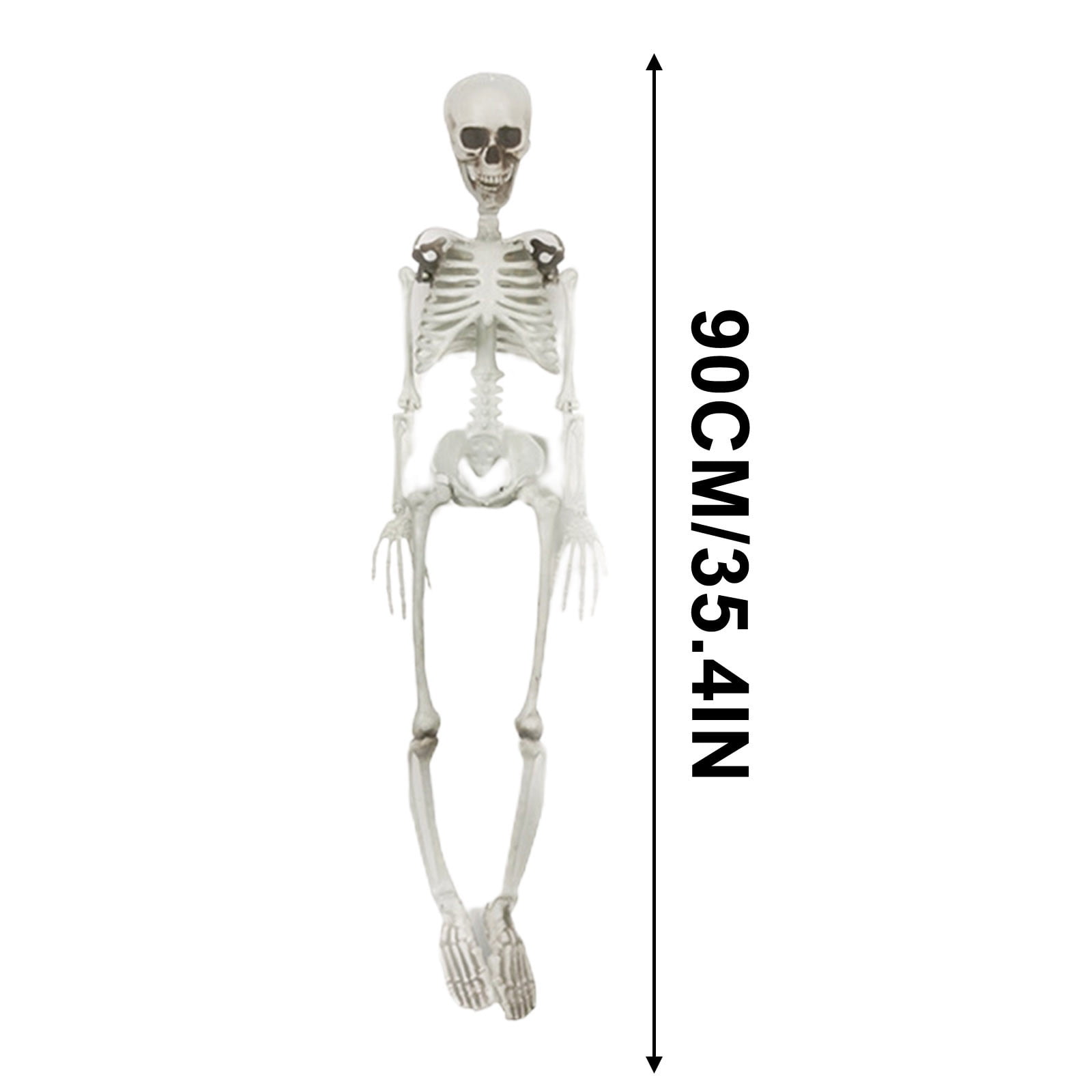 Halloween Life Size Skeleton, Skeleton Decor Realistic Full Body Bones ...