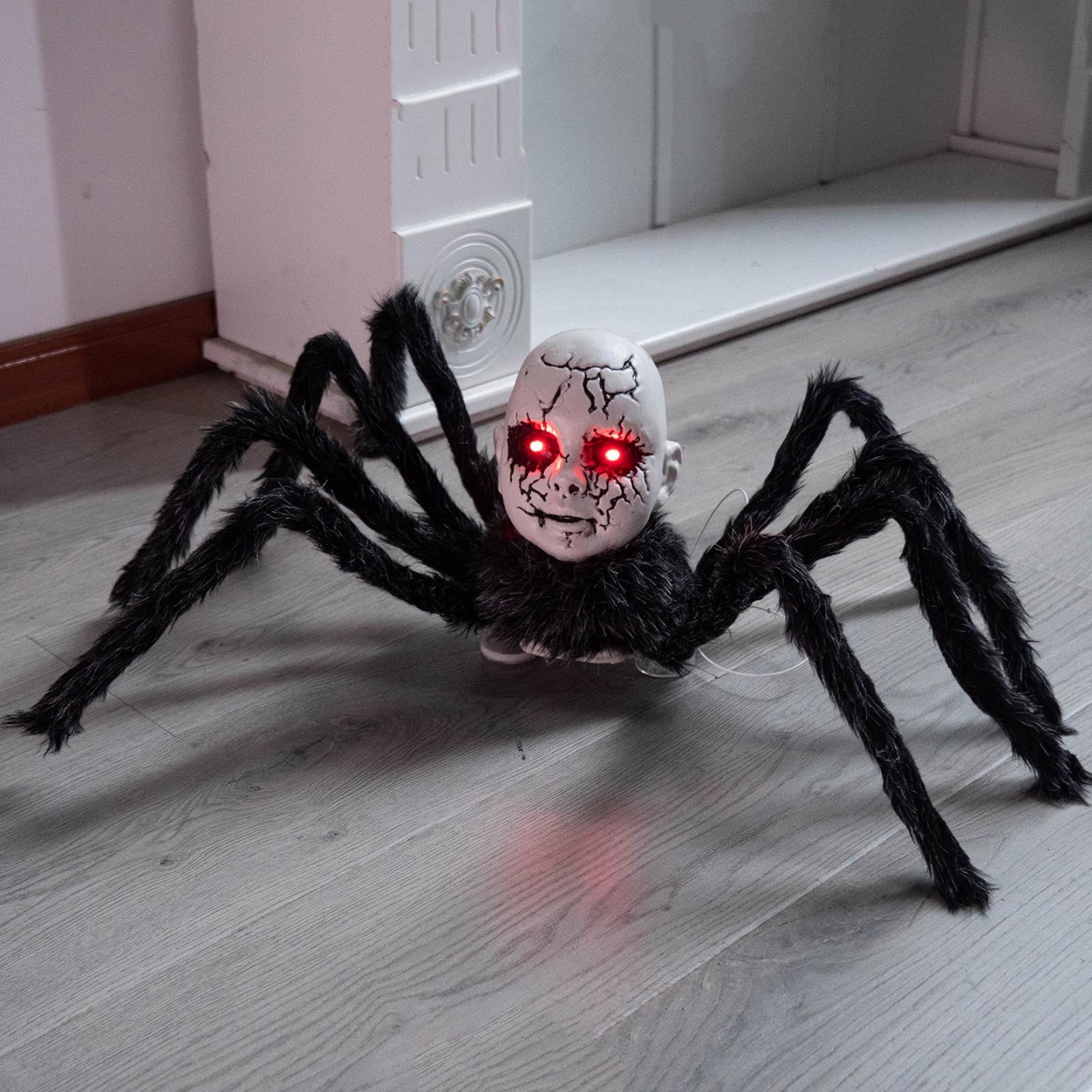 Halloween Light Up Spider,Halloween Creepy Spider Decoration with ...