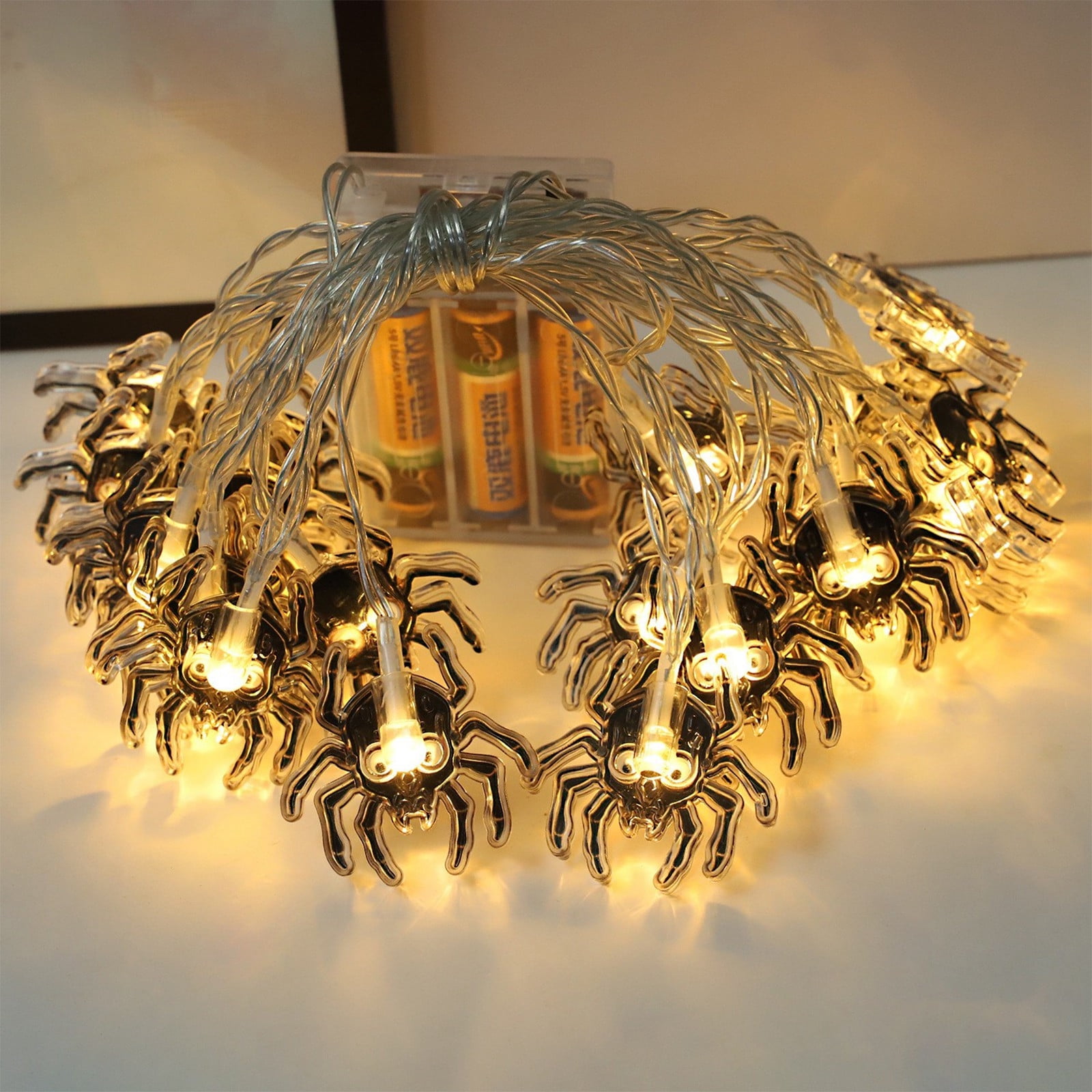 Halloween Lights 2025 New 10Led 5Ft Bat Spider Ghost Jack-O'-Lantern ...