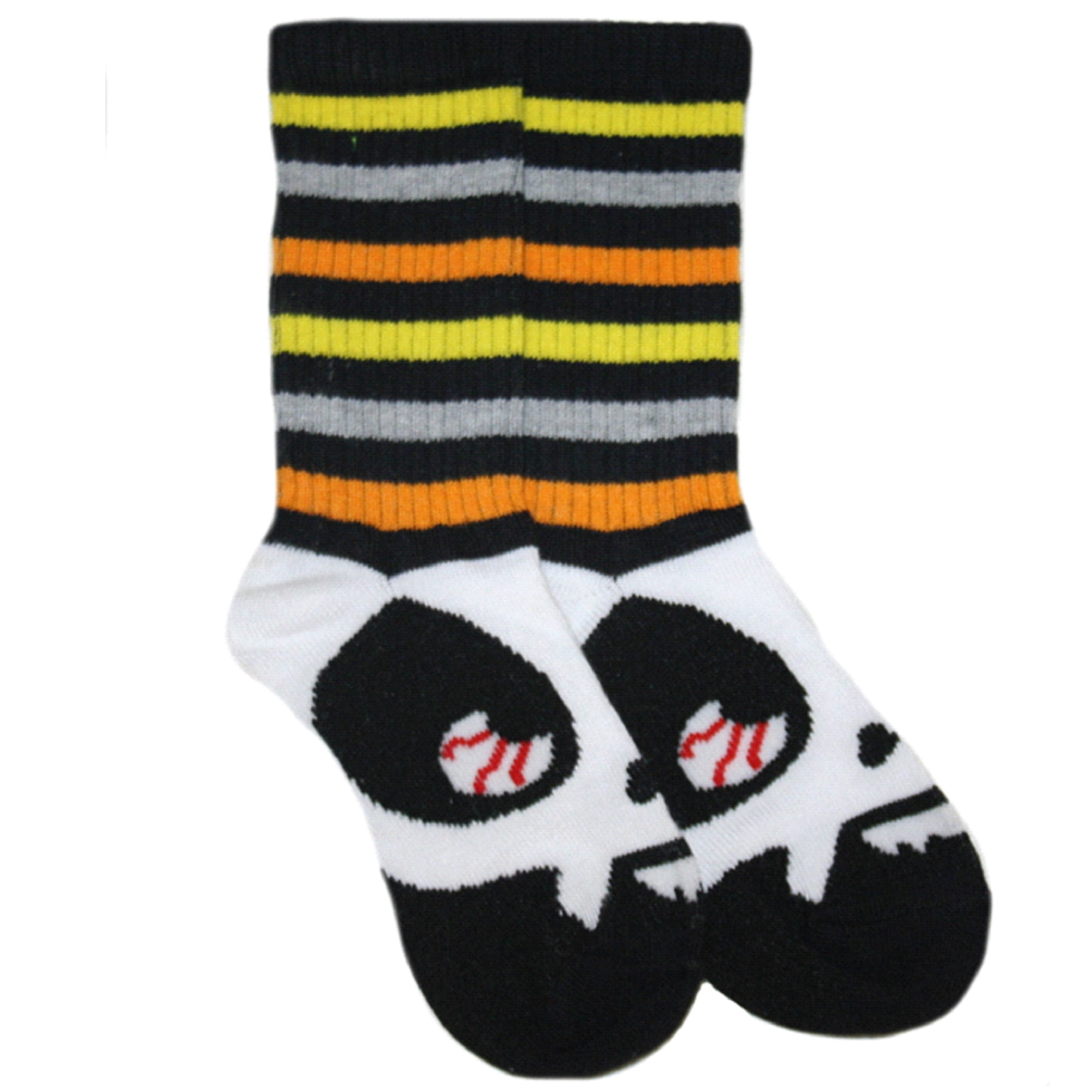 Halloween Little Boys Scary Face Crew Socks L-6-8.5 - Walmart.com
