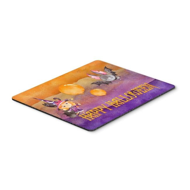 Halloween Little Witch & Bat Mouse Pad, Hot Pad or Trivet - Walmart.com