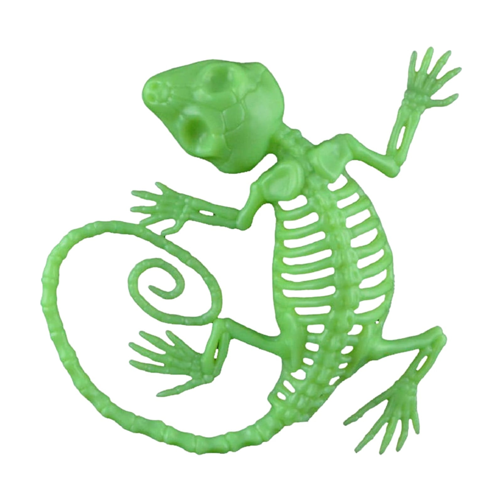 Halloween Luminous Skeleton Decorations Glow-in-The-Dark Snake Lizard ...