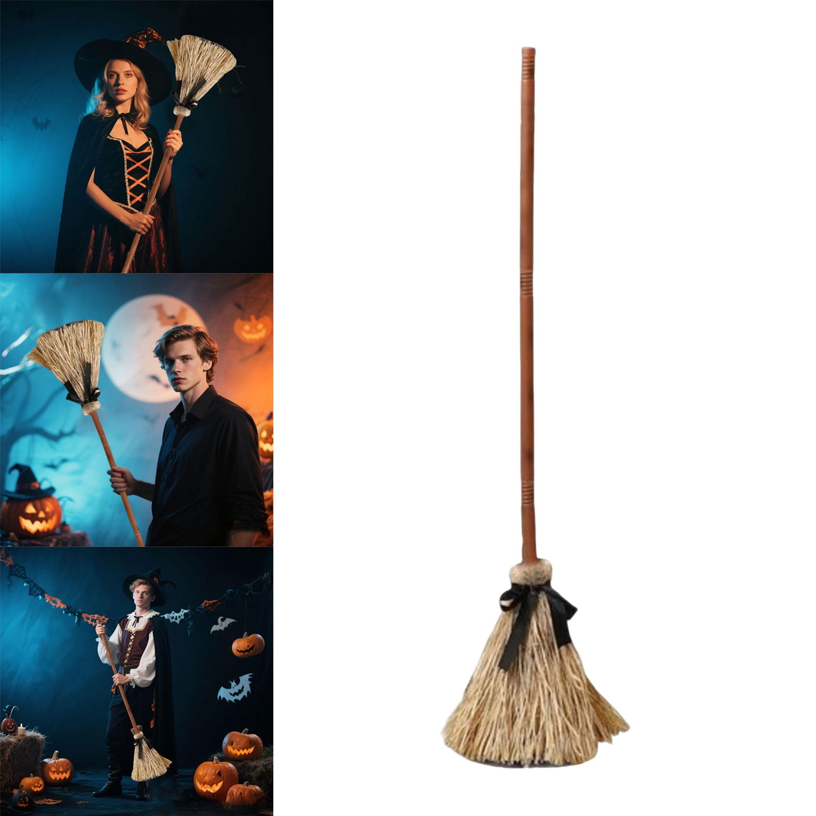 Halloween Magic Broom, Floating Witch Broom, Haunted House Dancing ...
