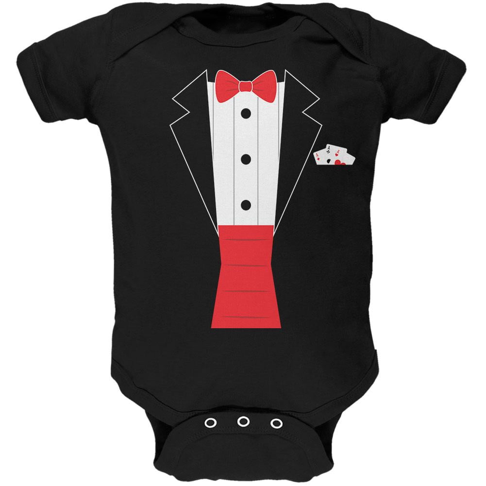 Halloween Magic Magician Costume Soft Baby One Piece Black 18 Month ...