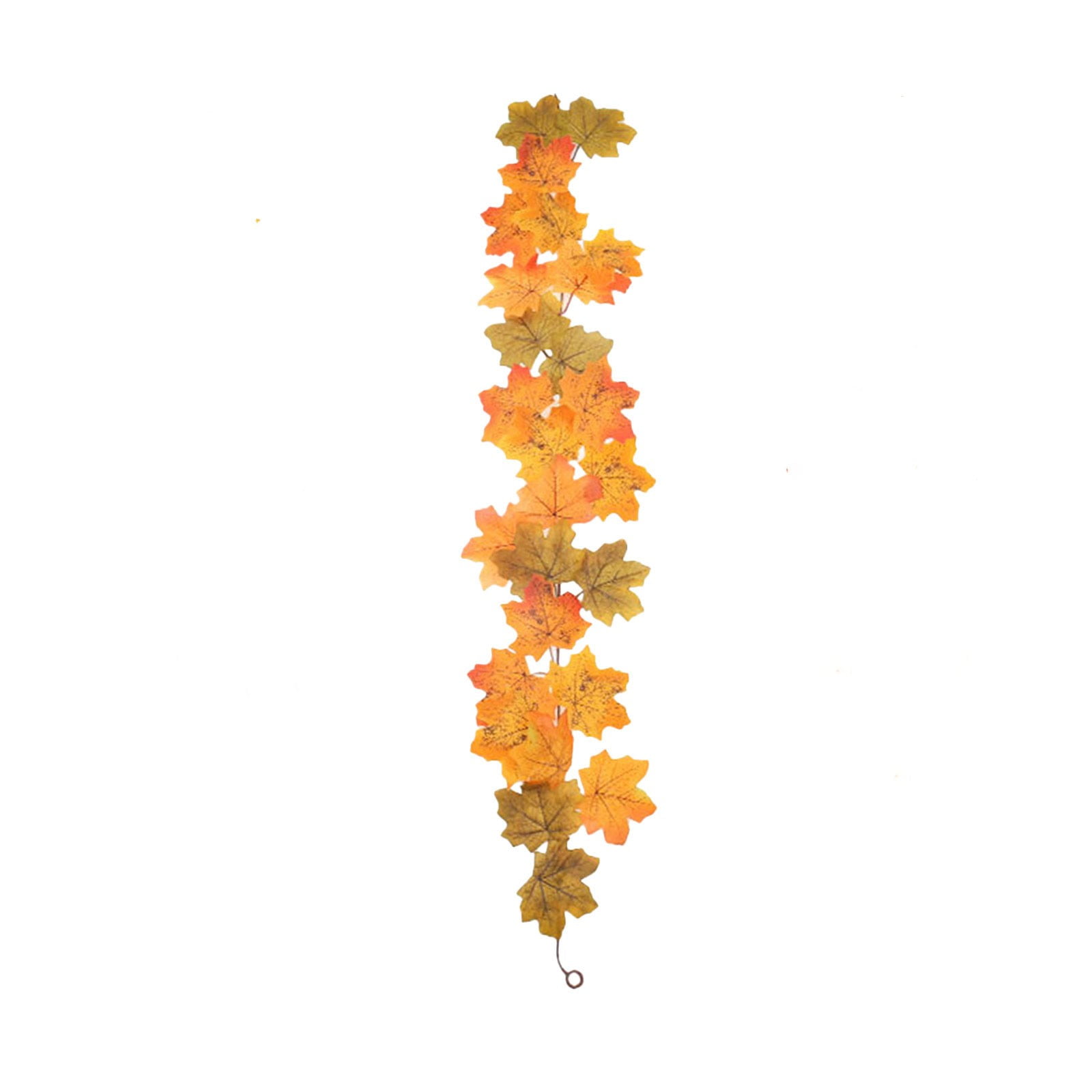 Halloween Maple Vine Autumn Decor Artificial Foliage Bendable Leaves ...