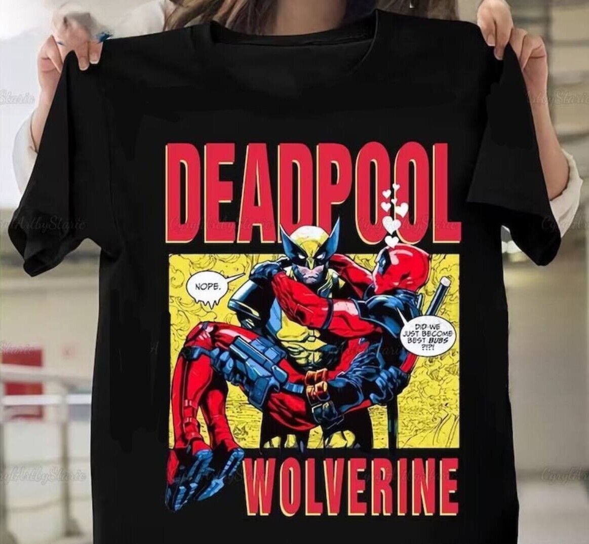 Halloween Marvel Deadpool Wolverine Shirt, Cute Wolverine Deadpool 3 ...