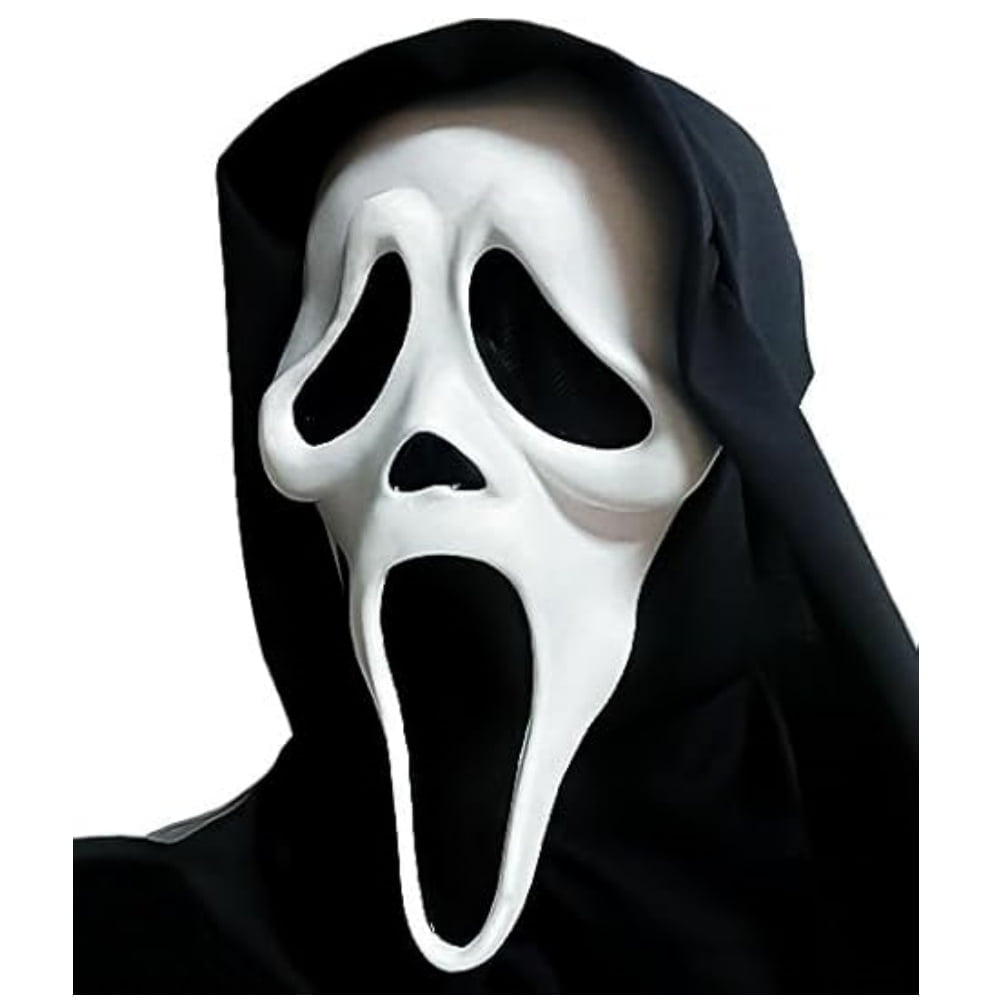 Halloween Mask Halloween Ghost Head Face Mask Novelty Scary Skull Full ...