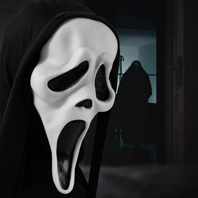 Halloween Mask Scary Skull Mask Horror Full Head Masque Halloween Party ...