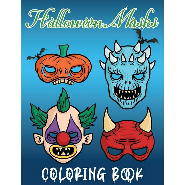 the mask coloring book
