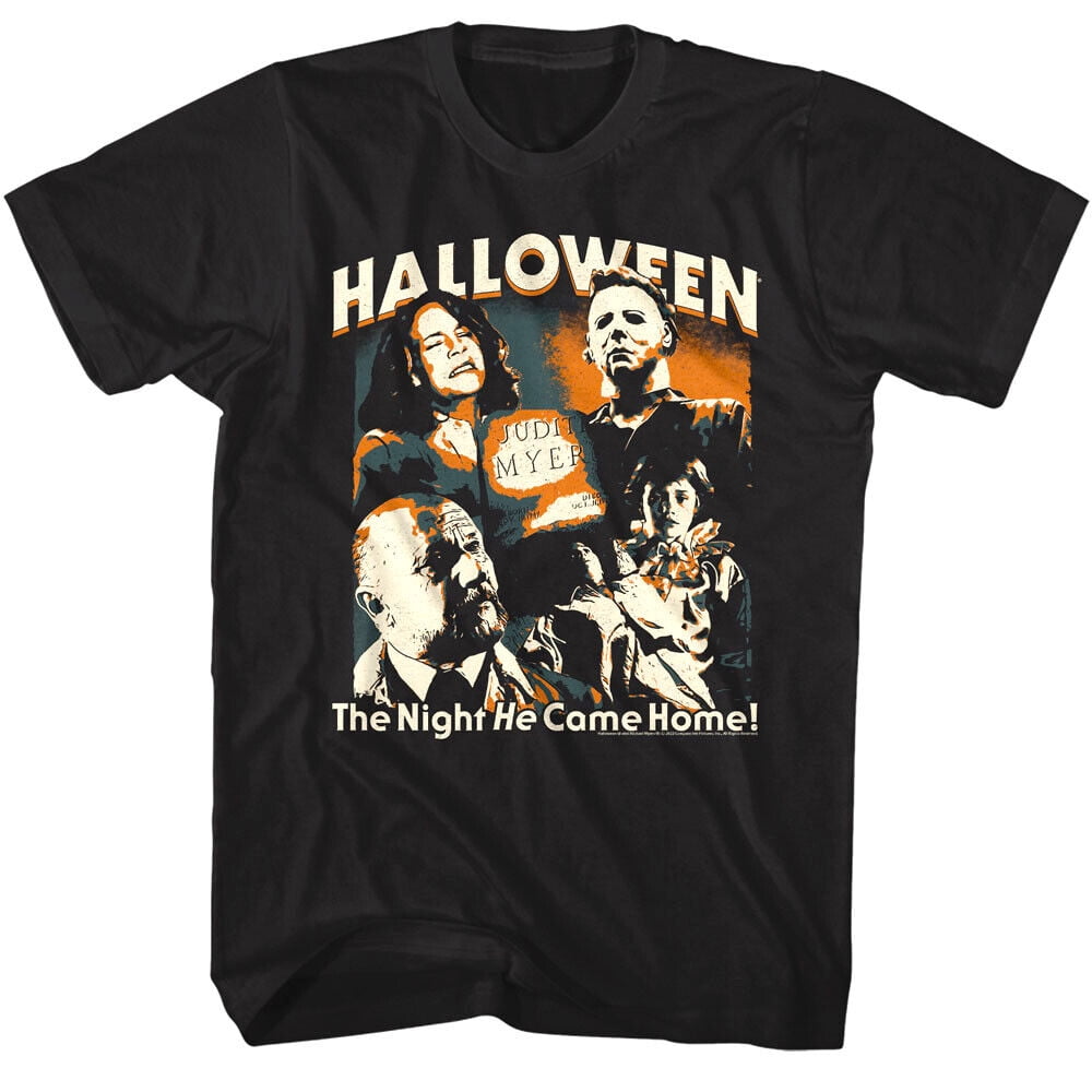 Halloween Men's T-Shirt Dr. Loomis Michael Myers Montage Curse of ...
