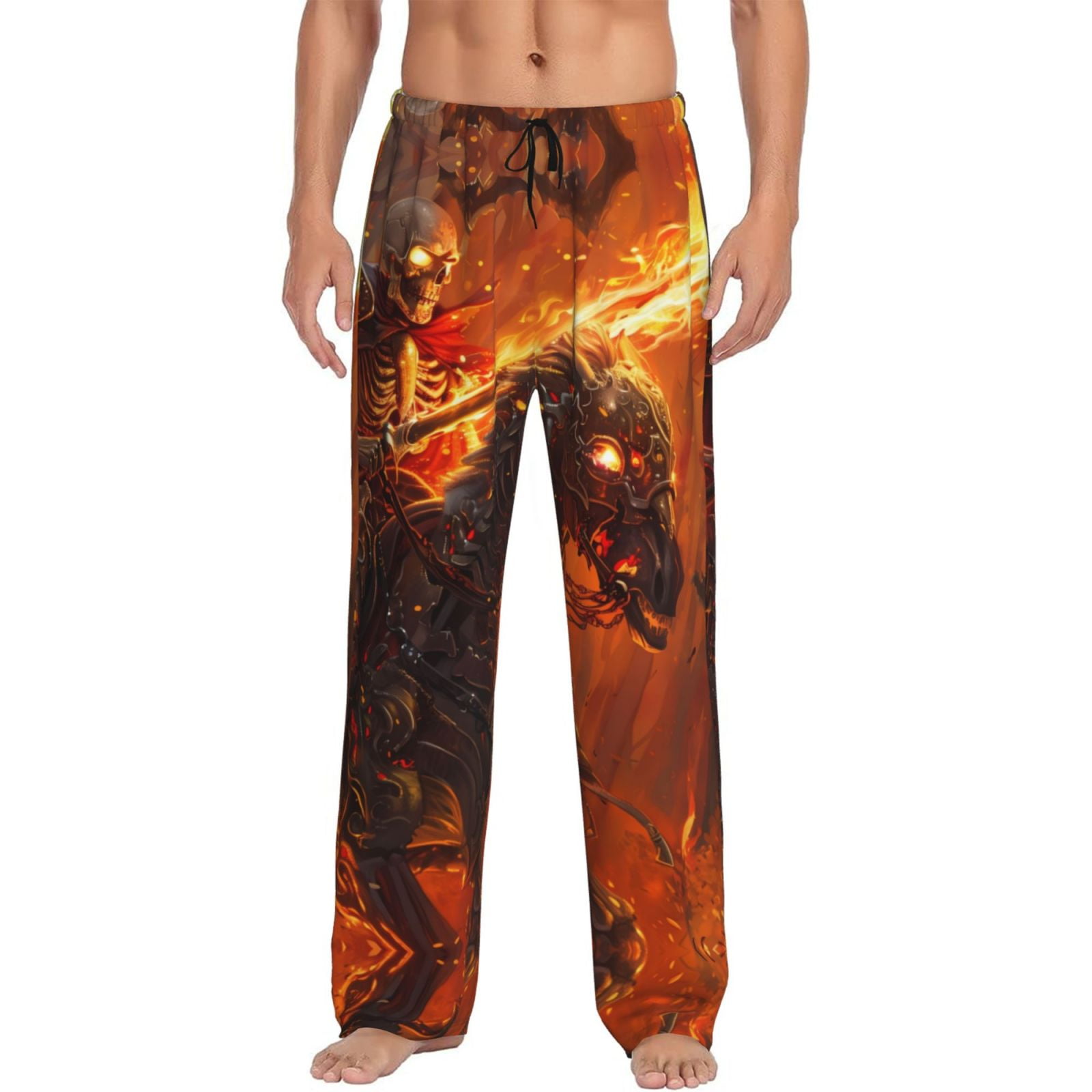 Halloween Mens Pajama Pants - Soft Sleep & Lounge Pants for Men ...