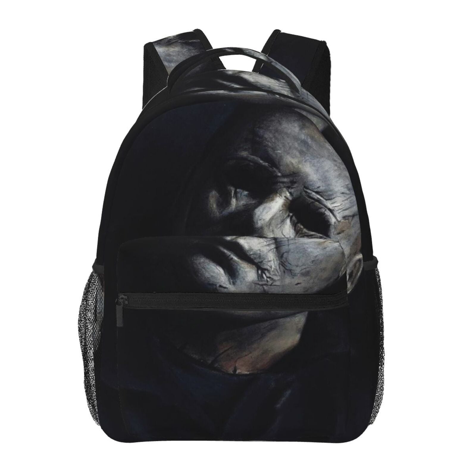 Halloween Michael Myers Adjustable Laptop Backpack School Student Book ...
