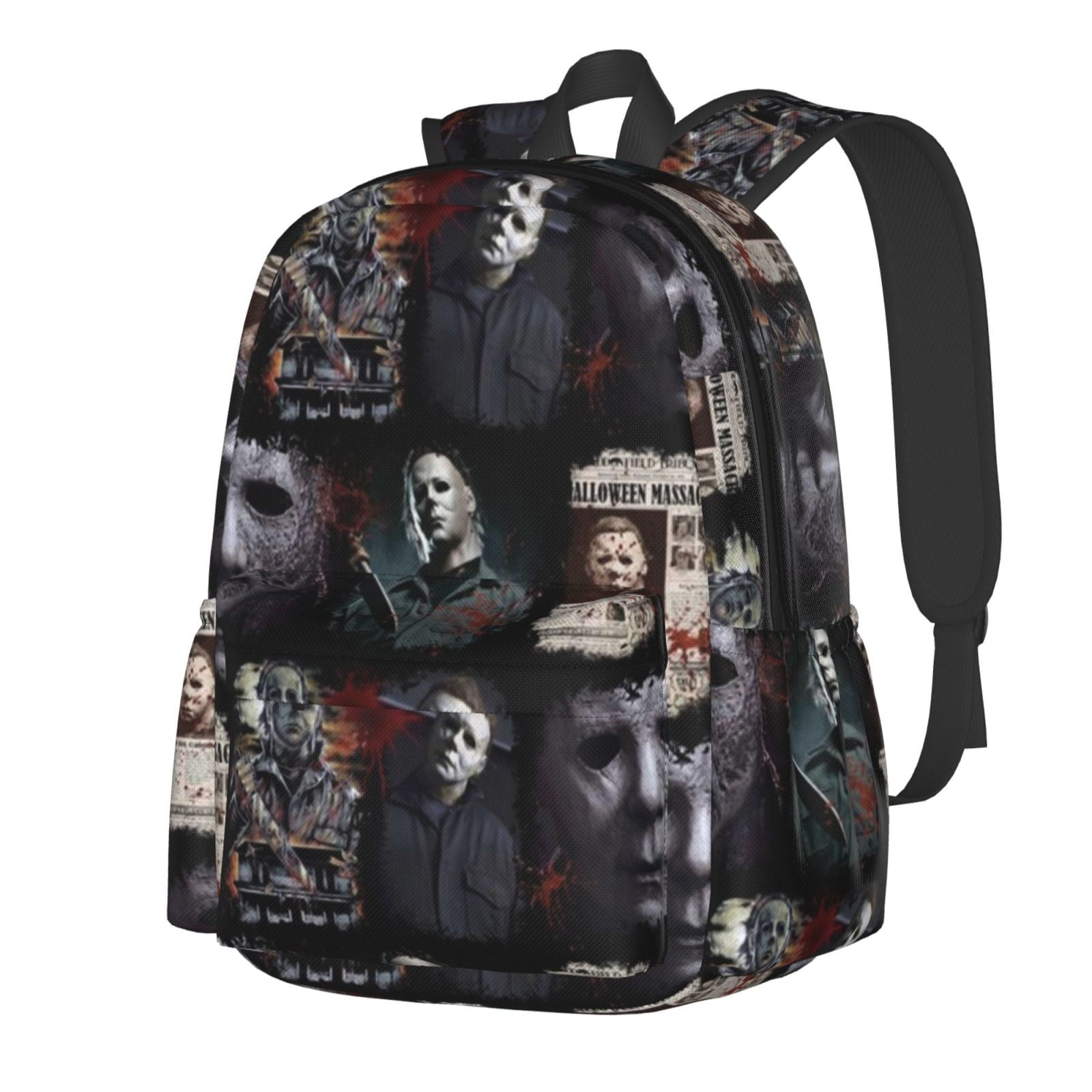 Halloween Michael Myers Backpack Daypack Shoulders Travel Bag Unisex ...