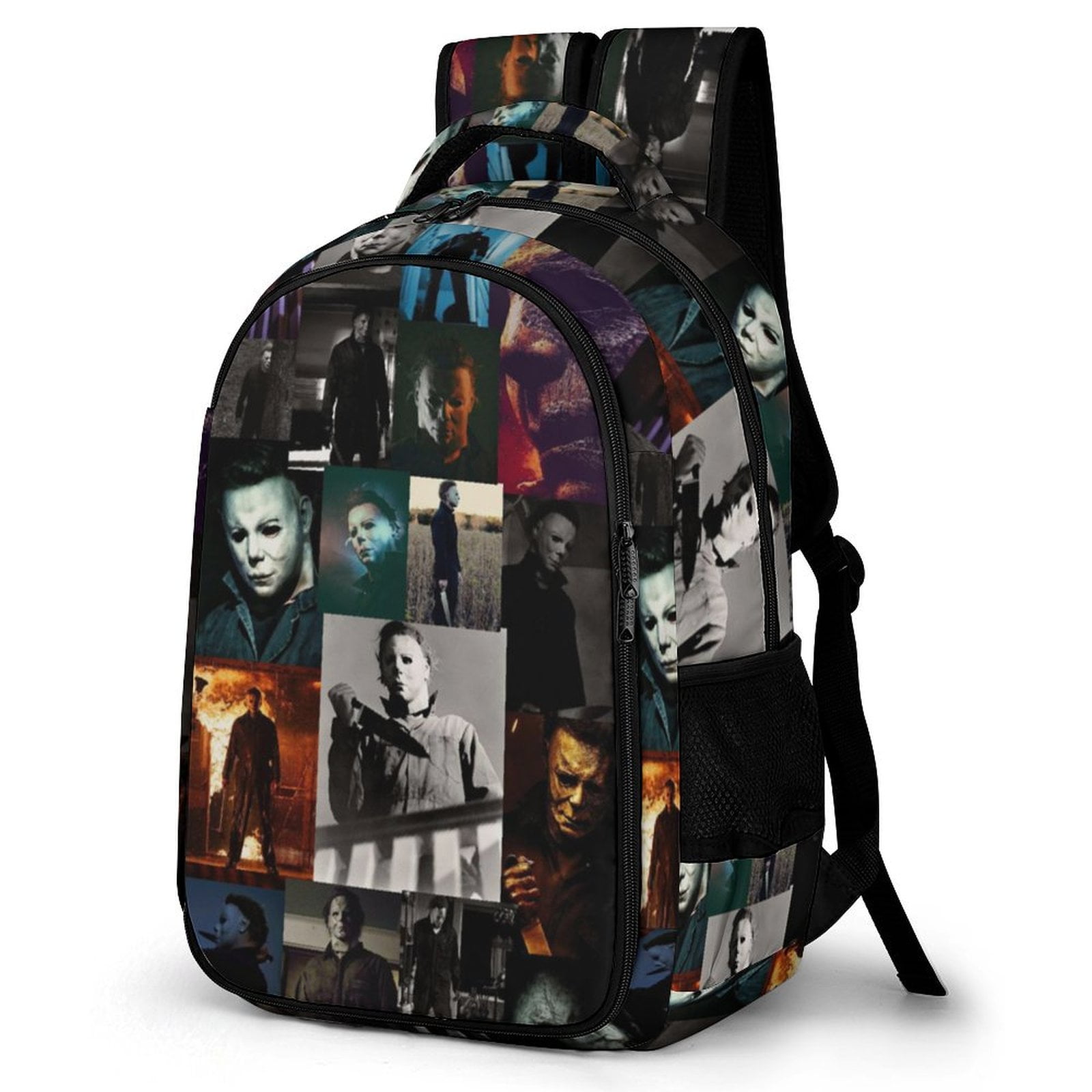 Halloween Michael Myers Backpack Student Schoolbag Large Capacity ...
