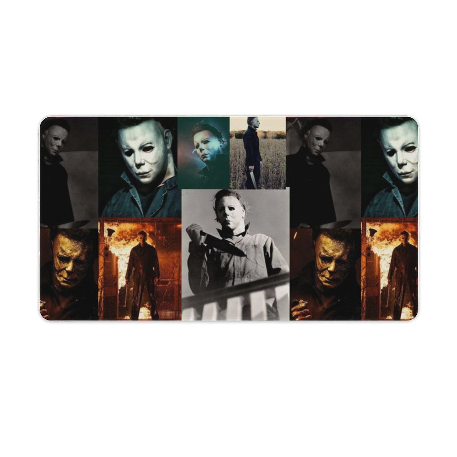 Halloween Michael Myers Extended Gaming Mouse Pad No-sliped Large Desk ...