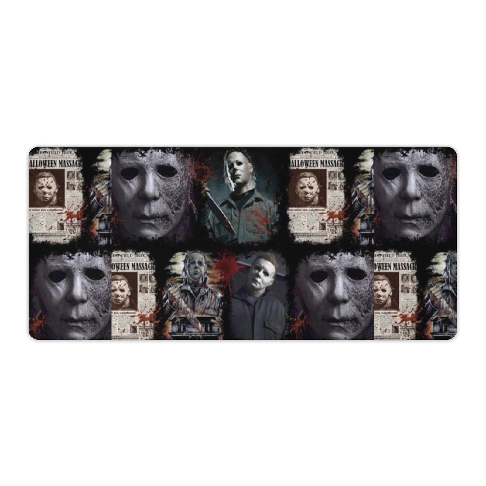 Halloween Michael Myers Extended Gaming Mouse Pad No-sliped Large Desk ...