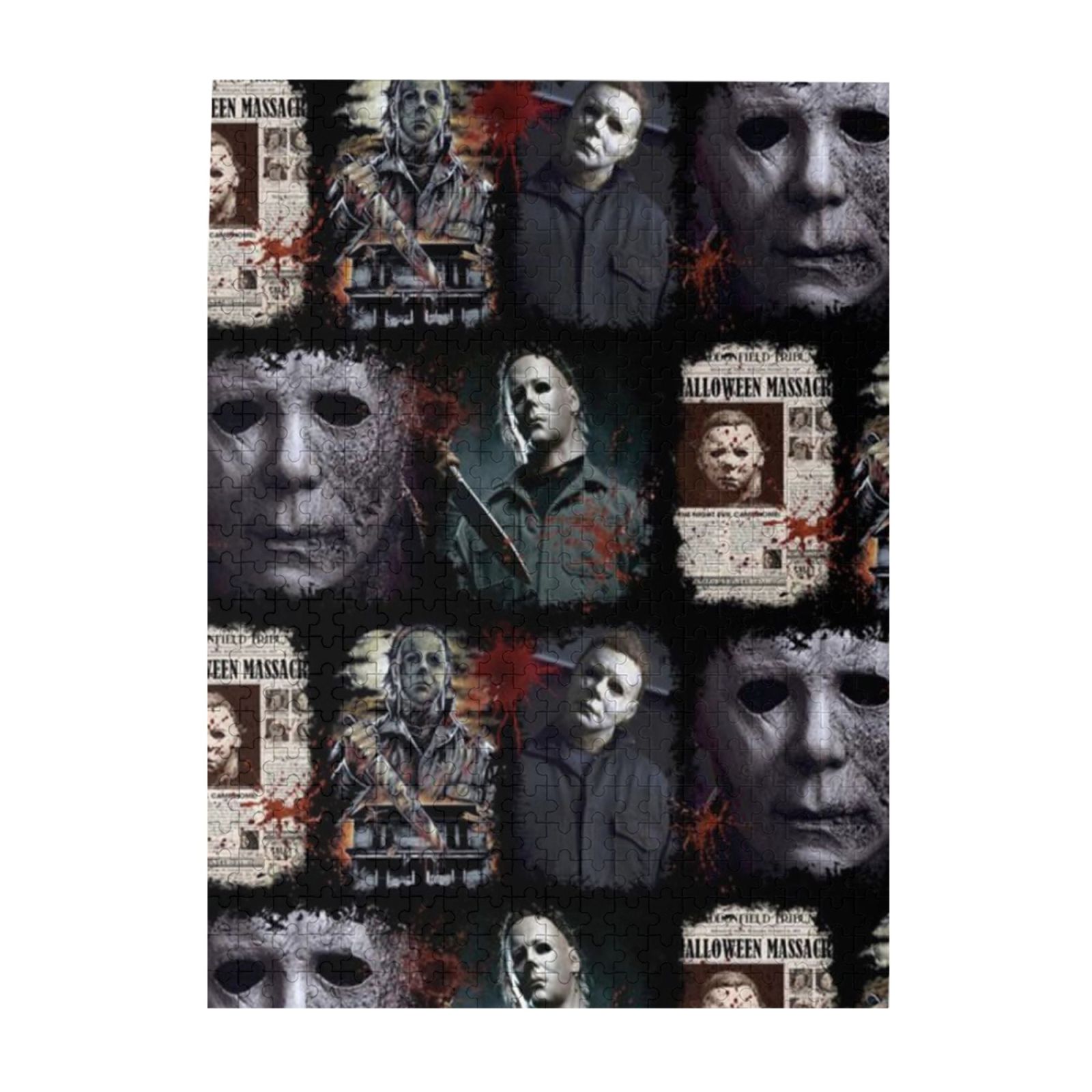 Halloween Michael Myers Horror Jigsaw Puzzle Relax Toy Intellectual ...