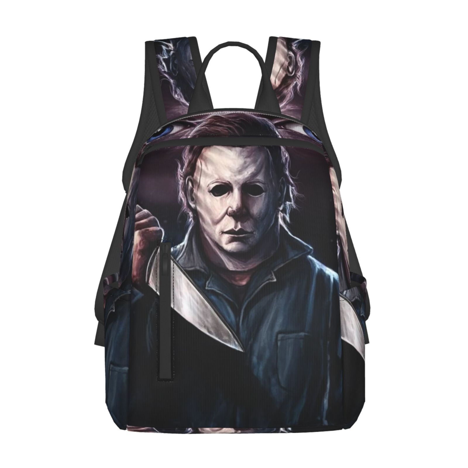 Halloween Michael Myers Lightweight Backpack Student Bookbag School Bag ...