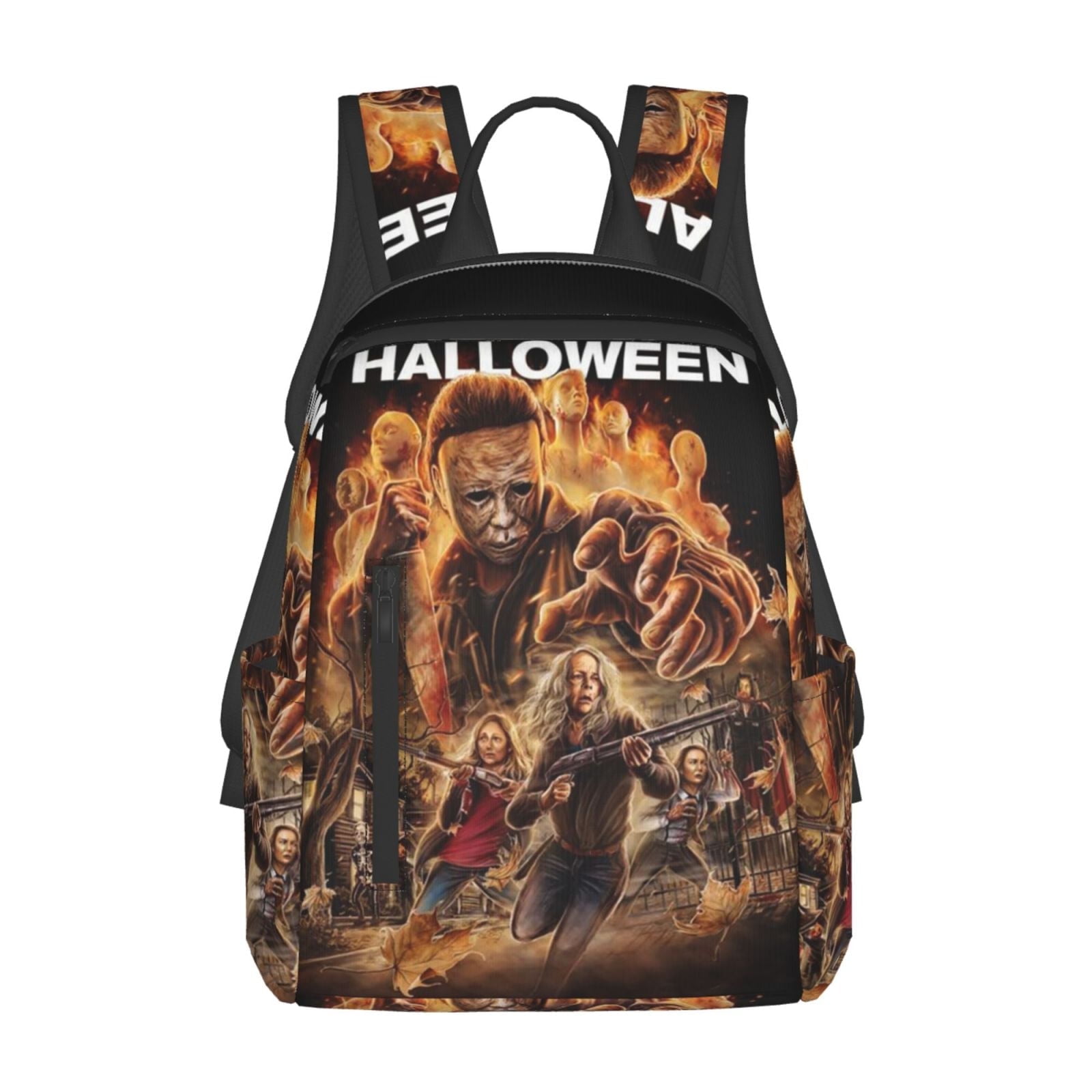 Halloween Michael Myers Lightweight Backpack Student Bookbag School Bag ...